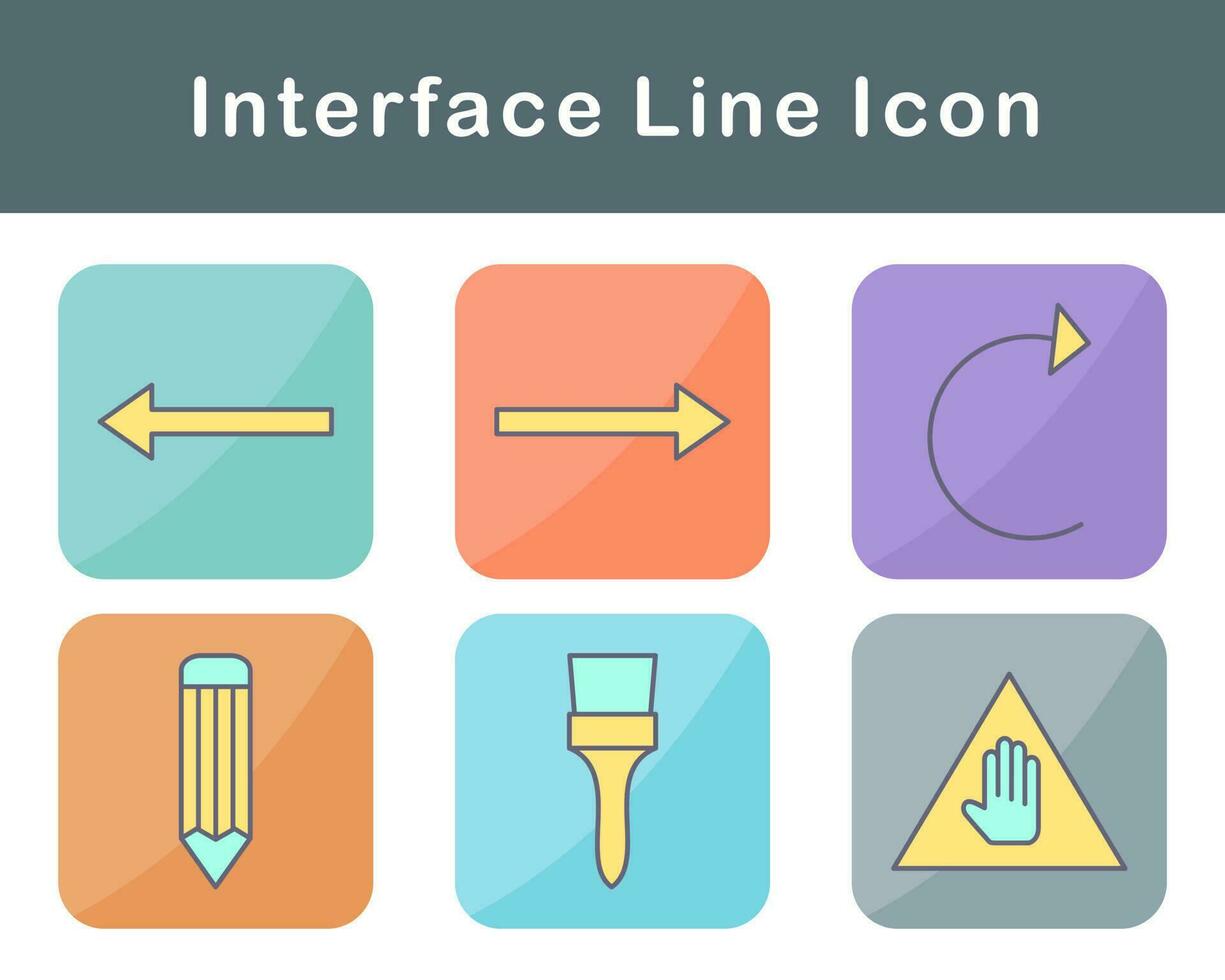 Interface Vector Icon Set 20643934 Vector Art at Vecteezy