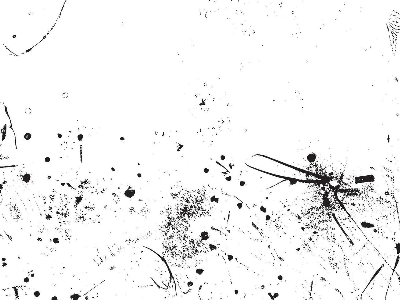 Grunge Texture with Splatter and Scratch Effects. 20646096 Vector Art ...