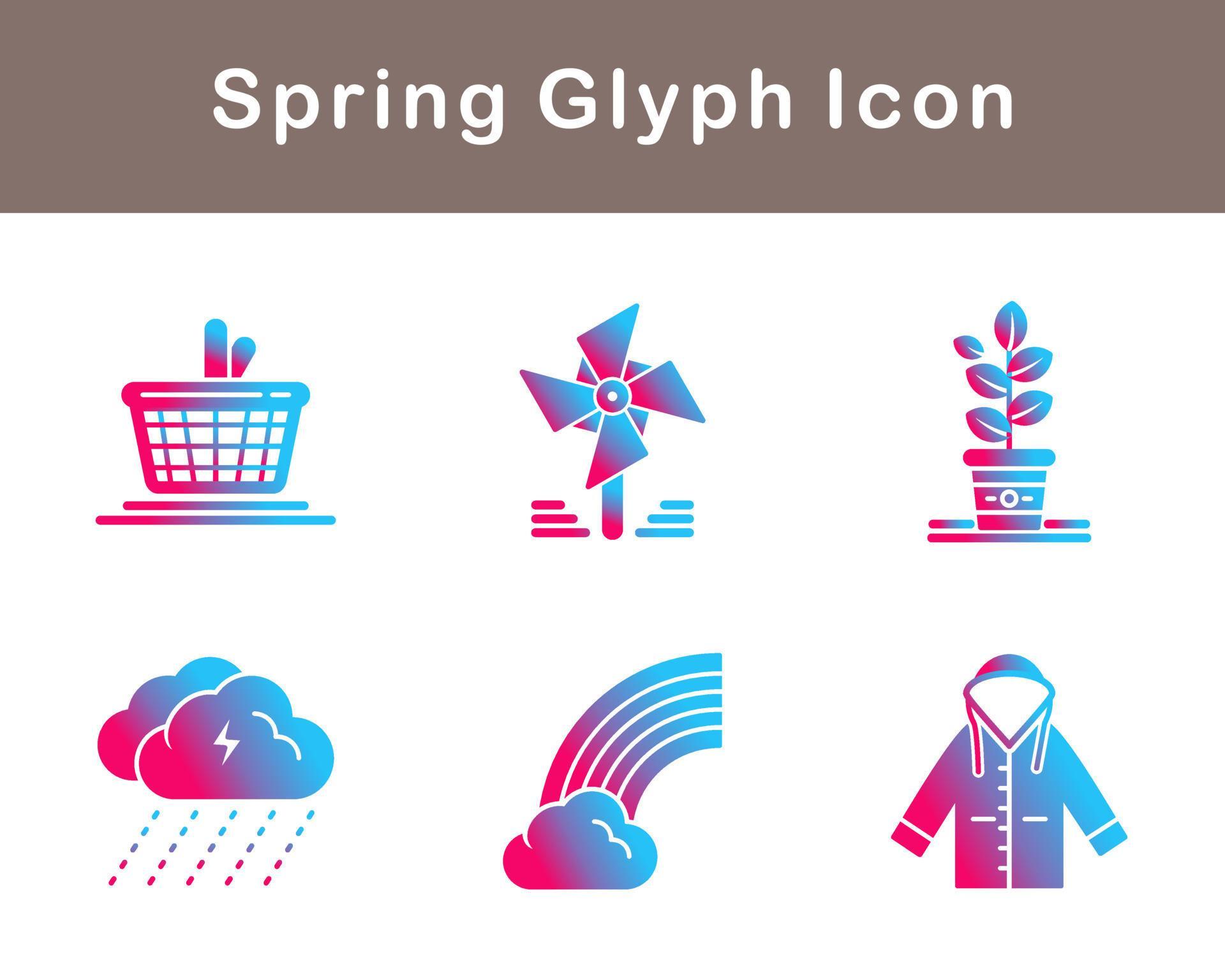Spring Vector Icon Set 20647275 Vector Art at Vecteezy