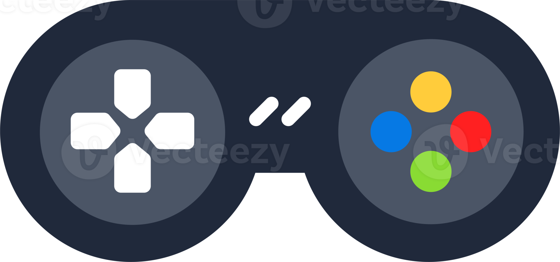 Joystick icon in flat illustration. Controller signs illustration ... Joystick icon in flat illustration. Controller signs illustration ...