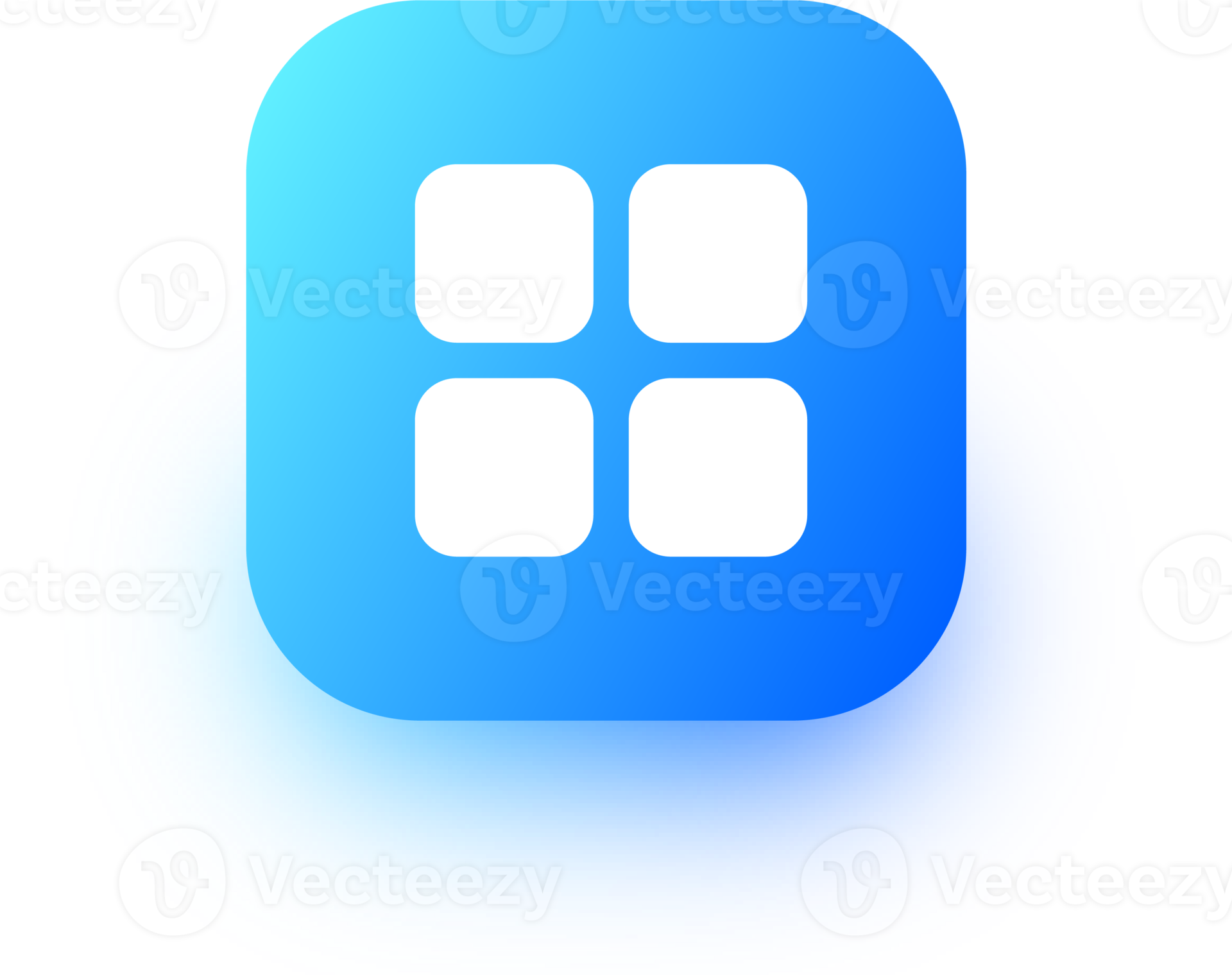 Main Menu Icon In Square Gradient Colors Application List Signs