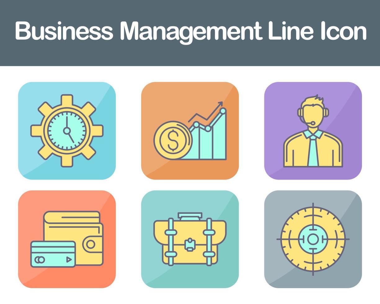 Business Management Vector Icon Set 20650948 Vector Art at Vecteezy