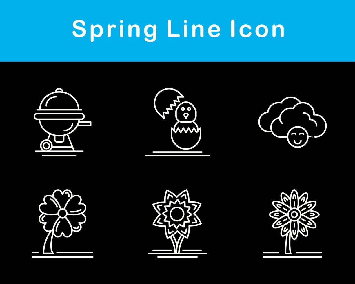 Spring Vector Icon Set 20651184 Vector Art at Vecteezy