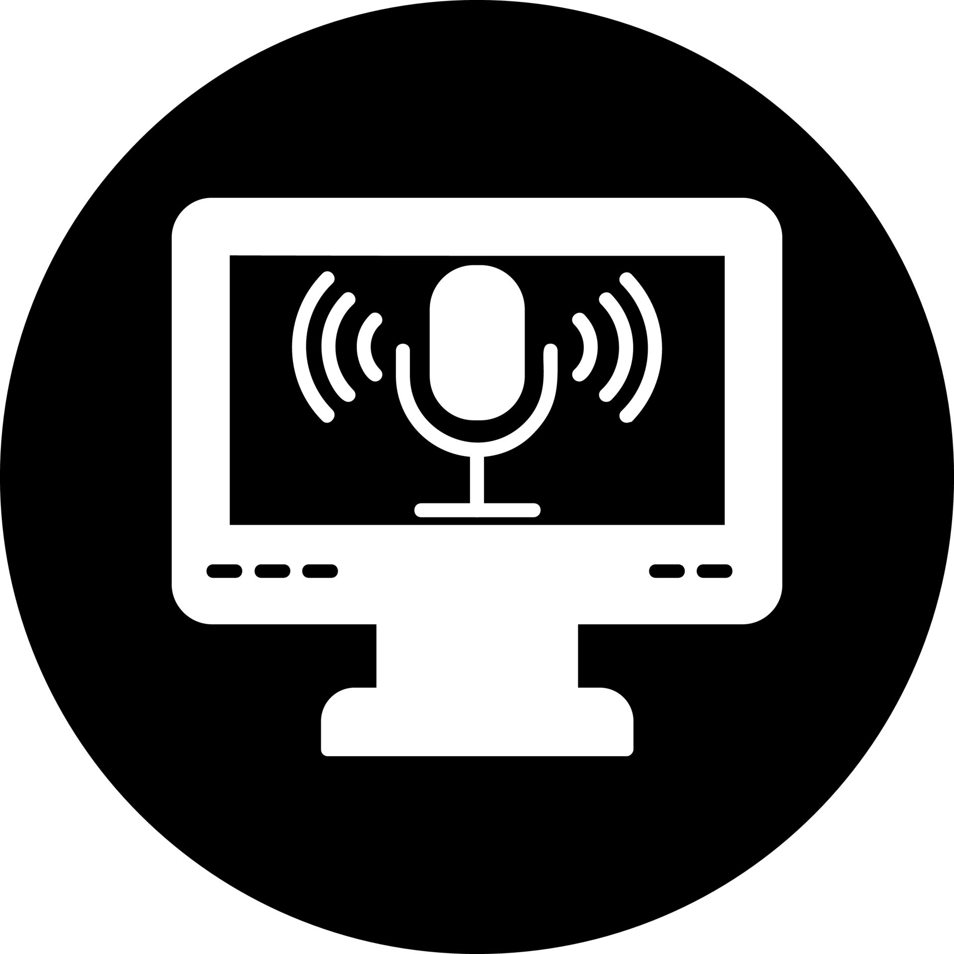 Voice Assistant Vector Icon 20652008 Vector Art At Vecteezy