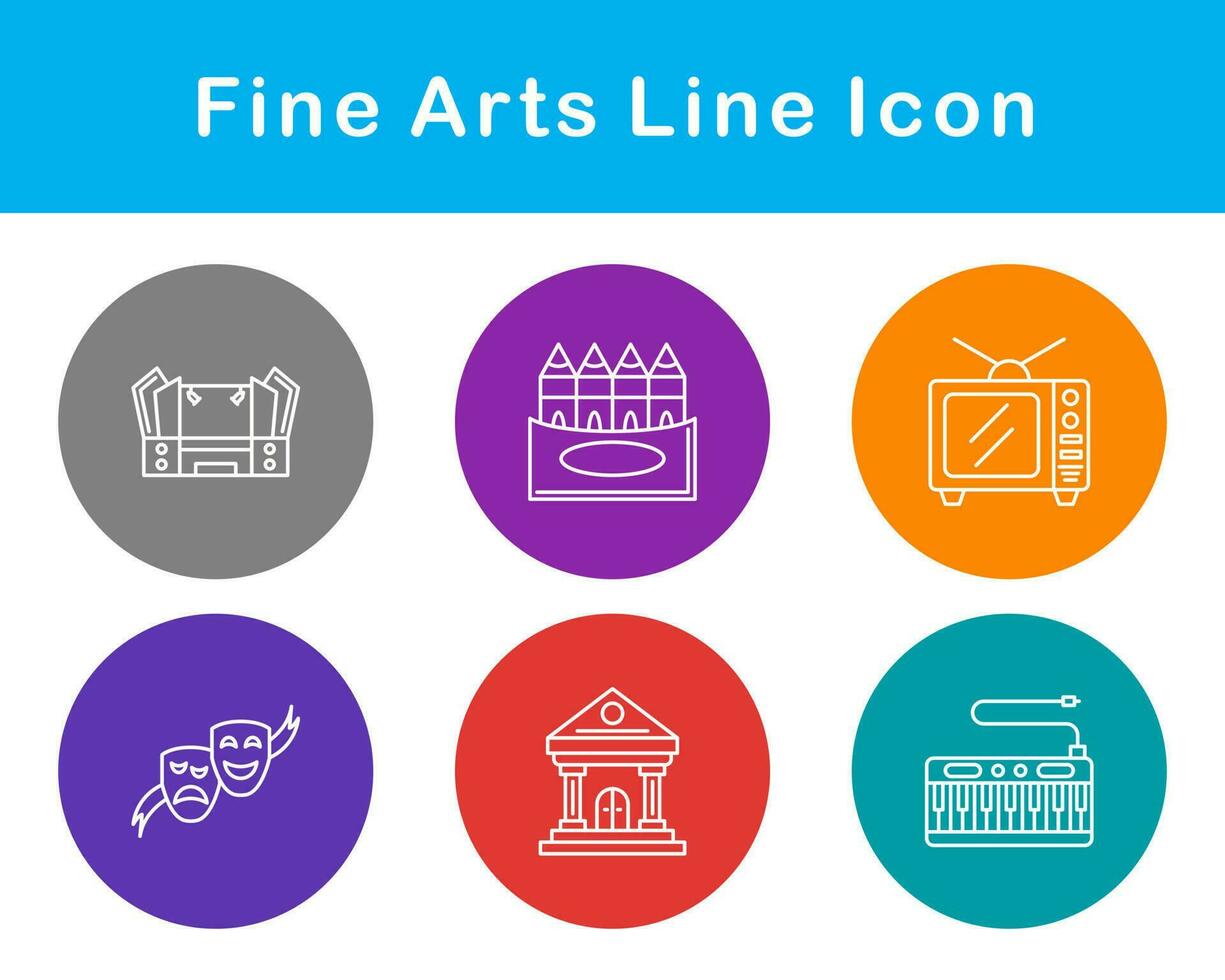 Fine Arts Vector Icon Set 20652212 Vector Art at Vecteezy