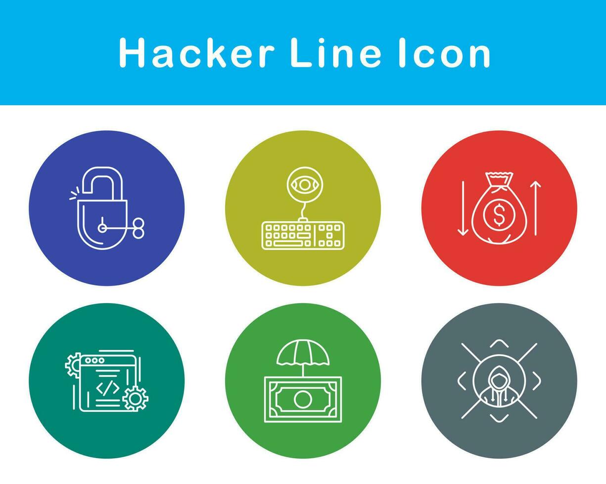 Hacker Vector Icon Set 20652359 Vector Art At Vecteezy 3557