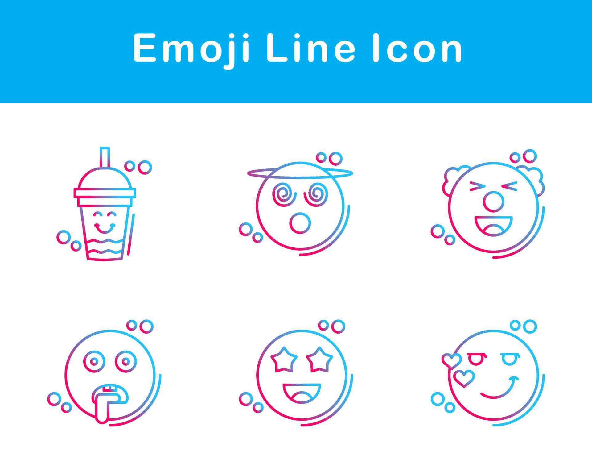 Emoji Vector Icon Set 20652799 Vector Art at Vecteezy