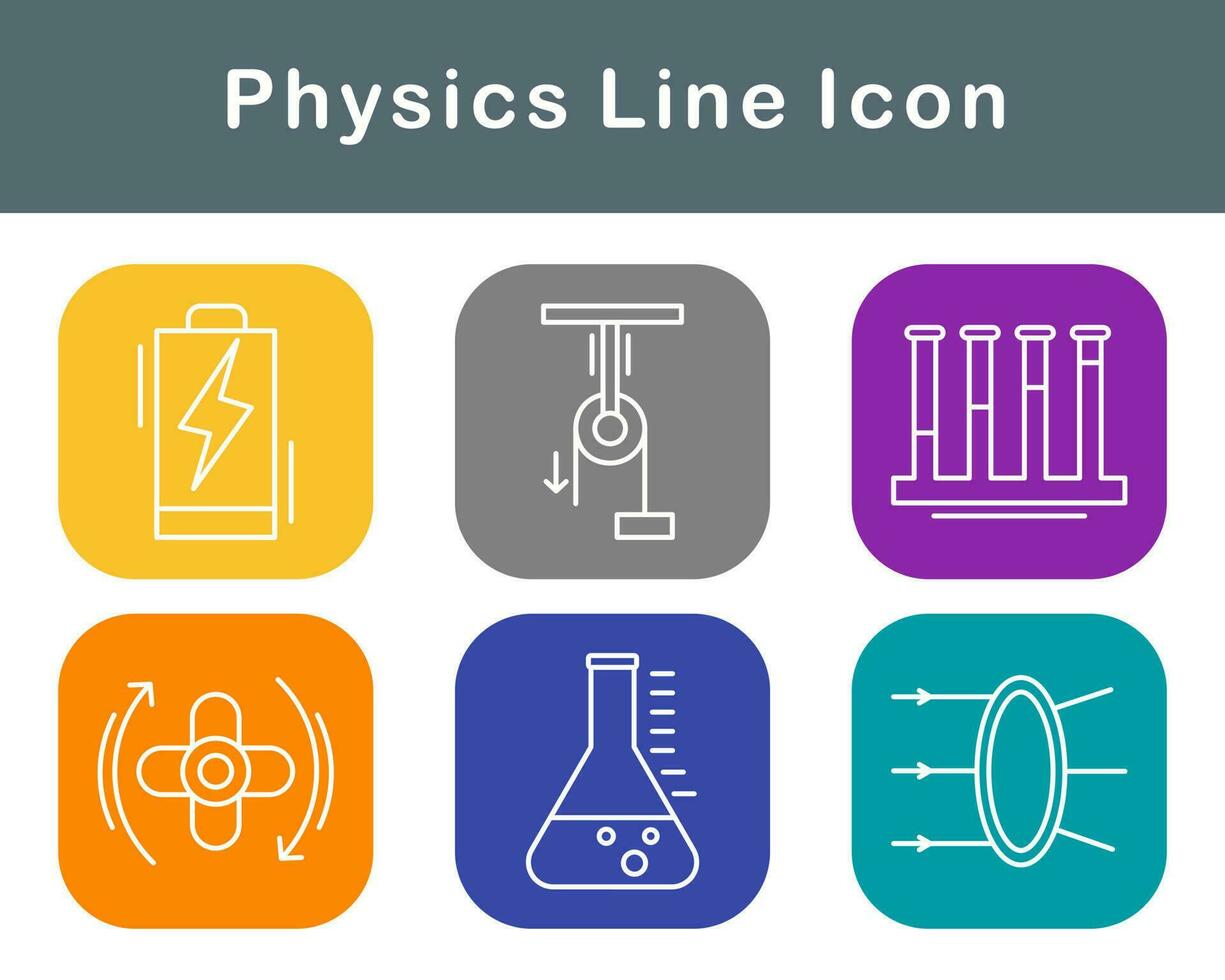 Physics Vector Icon Set 20653600 Vector Art at Vecteezy