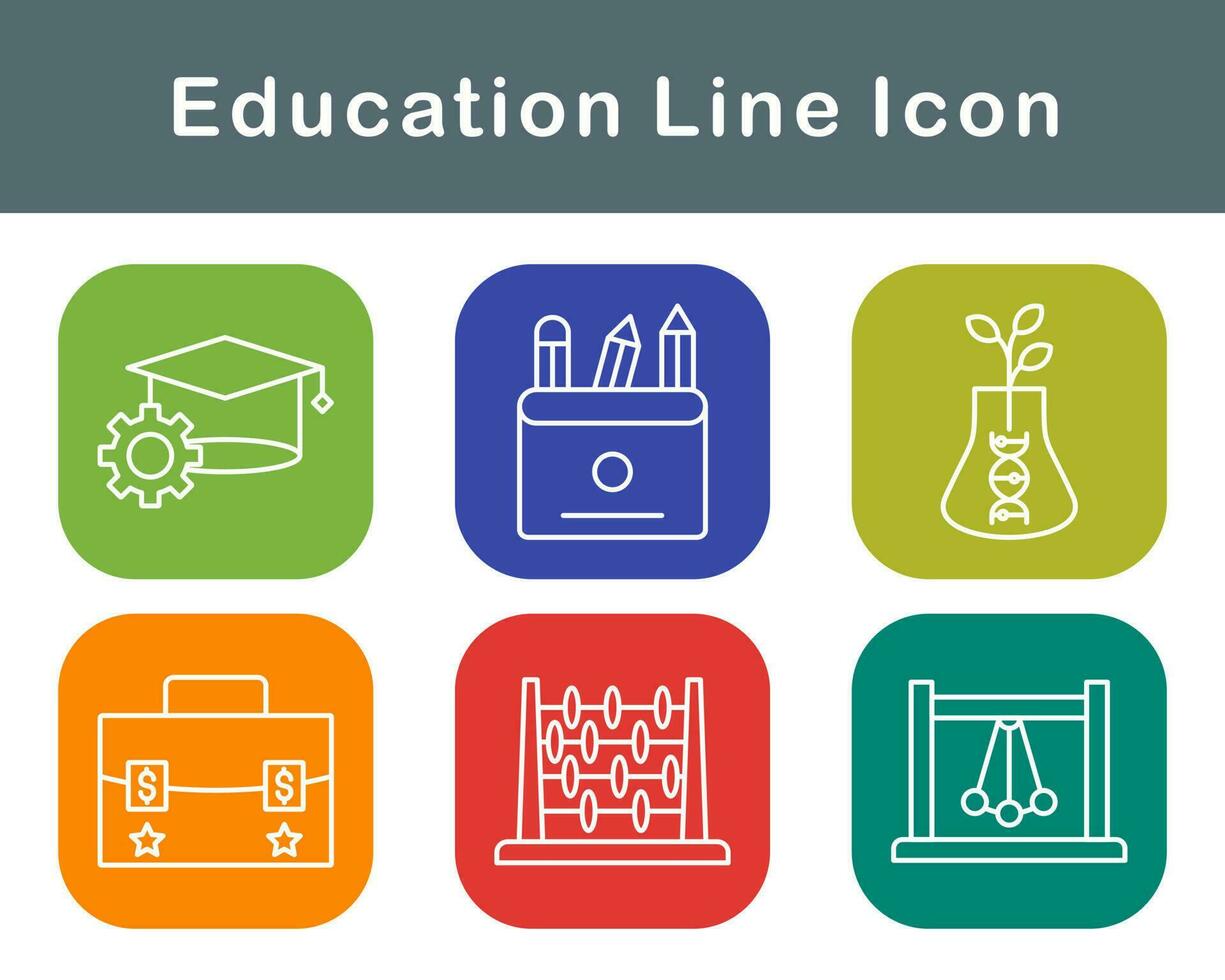 Education Vector Icon Set 20653609 Vector Art at Vecteezy