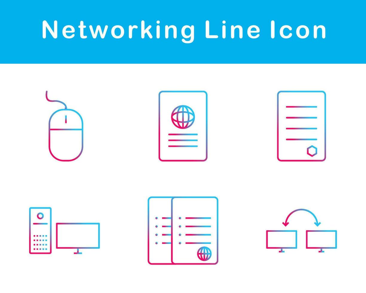 Networking Vector Icon Set 20655041 Vector Art at Vecteezy