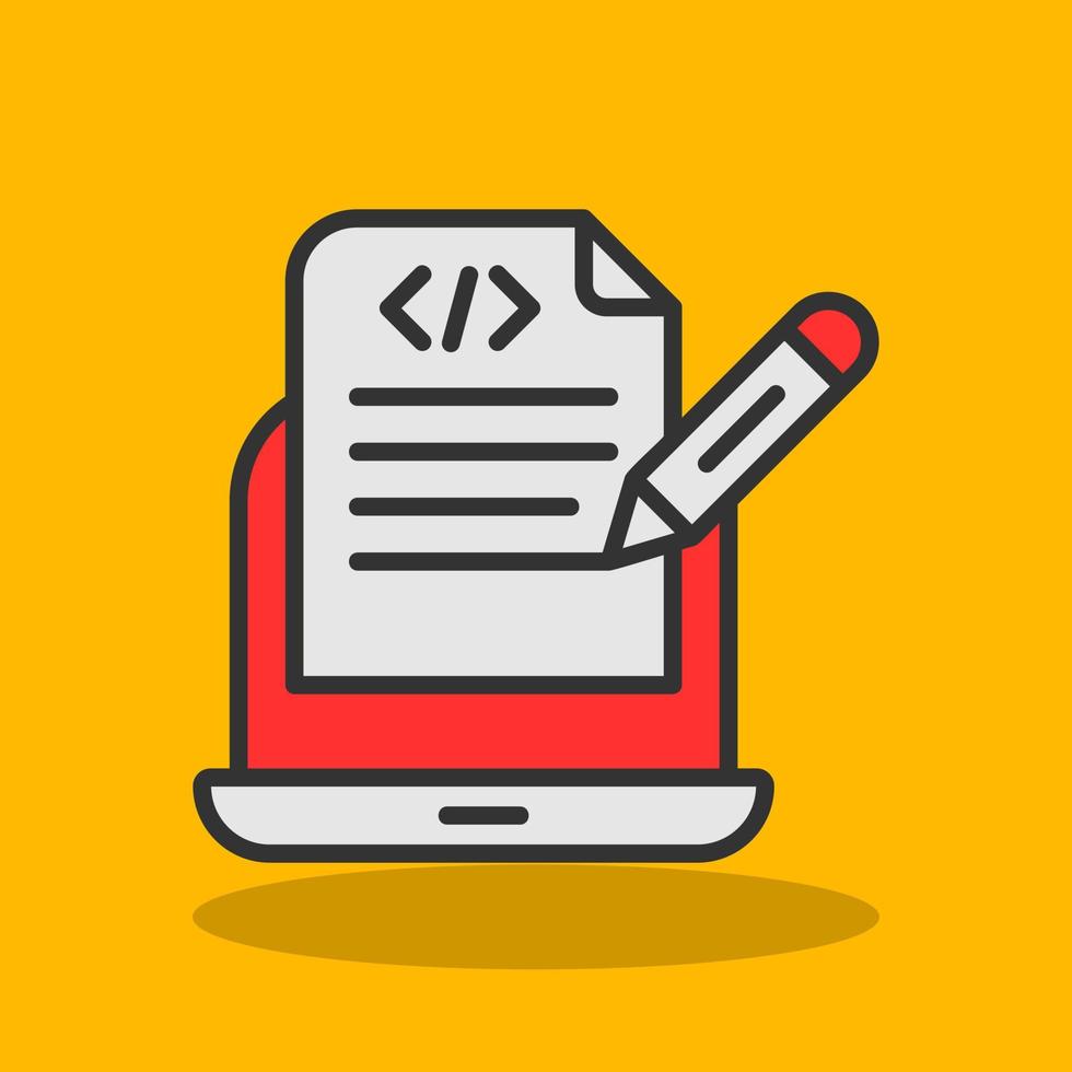 Programming Notes Vector Icon Design 20656828 Vector Art at Vecteezy