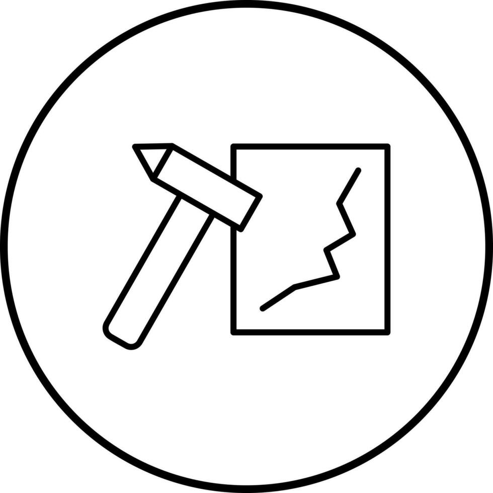 Unique Break Glass Vector Icon 20660509 Vector Art At Vecteezy