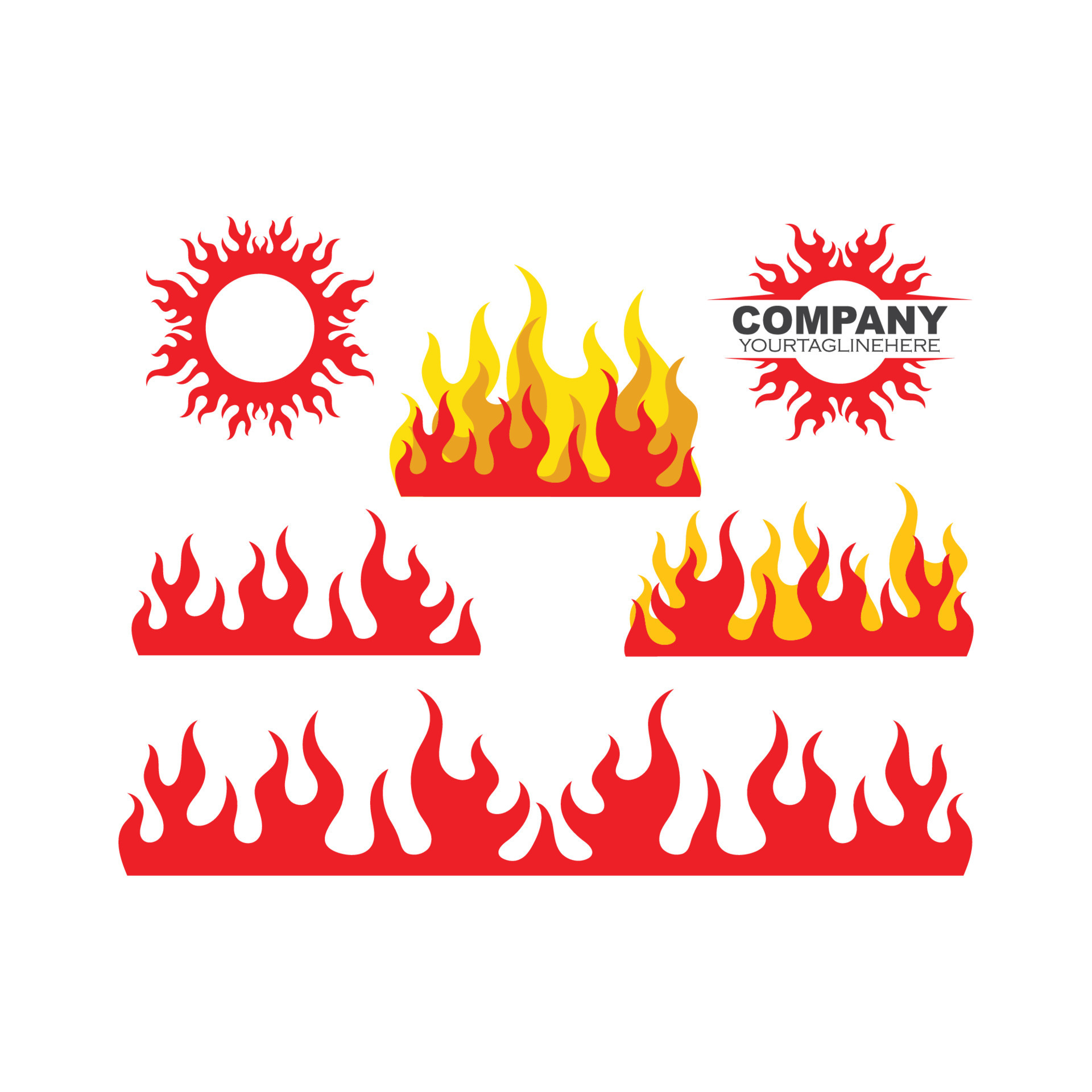 fuego, llama, logotipo, icono, vector, ilustración, diseño 20661653 ... fuego, llama, logotipo, icono, vector, ilustración, diseño 20661653 ...
