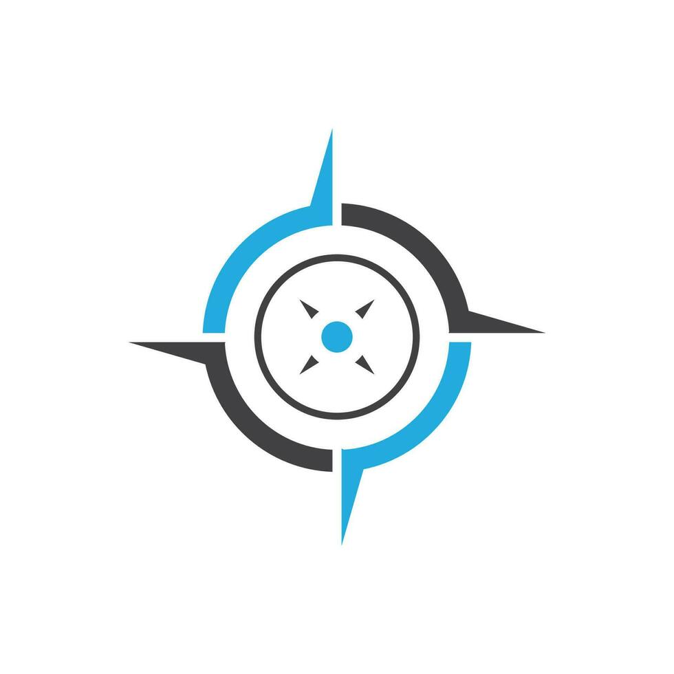 Compass Logo Template Vector Icon Illustration 20662314 Vector Art At