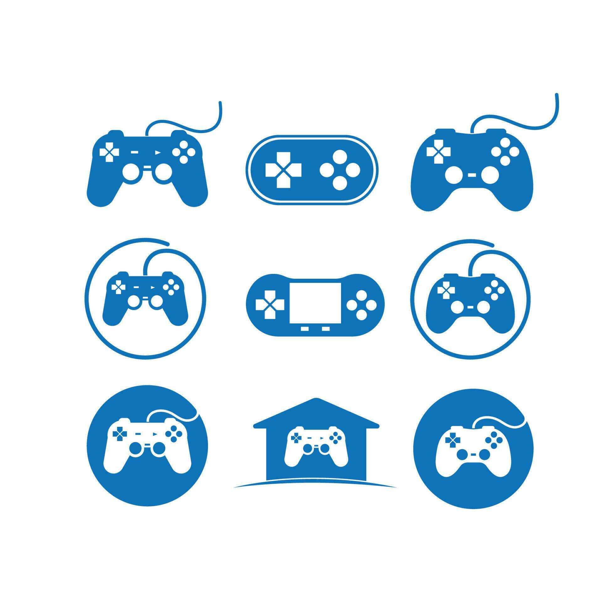 video game controller logo icon vector illustration 20662498 Vector Art ...