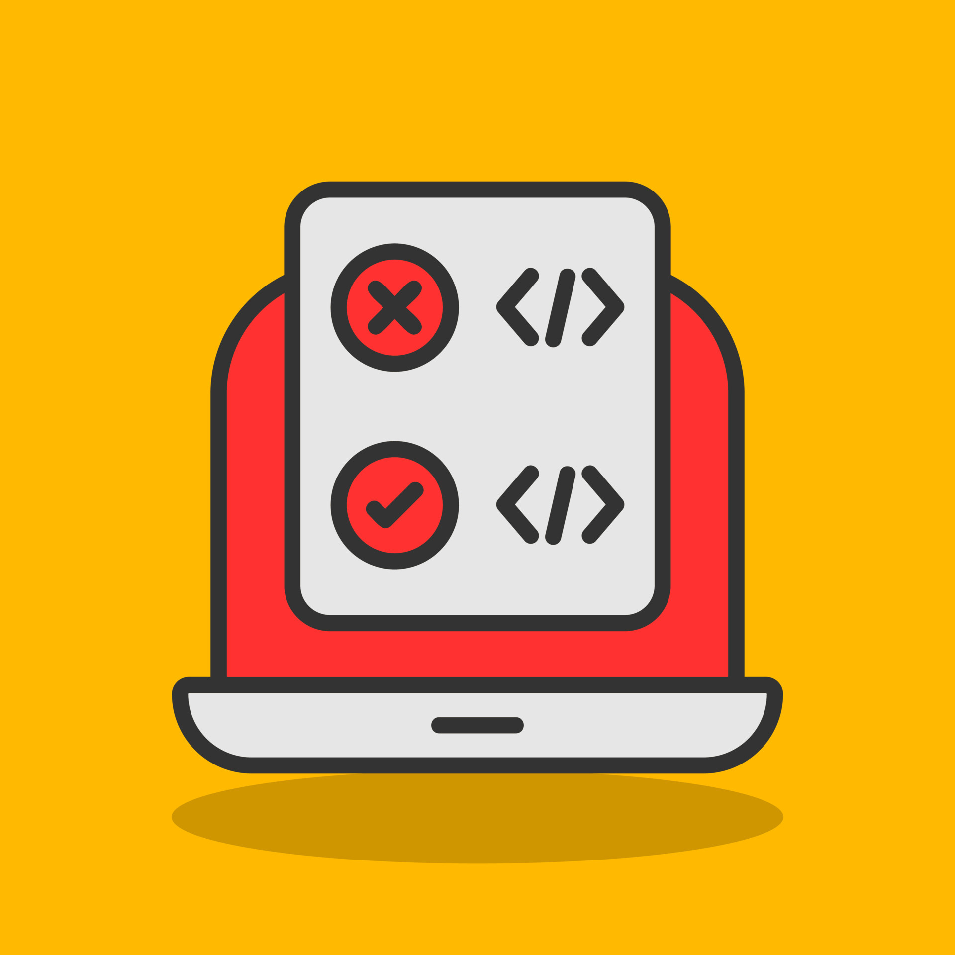 Code Correction Vector Icon Design 20665328 Vector Art At Vecteezy