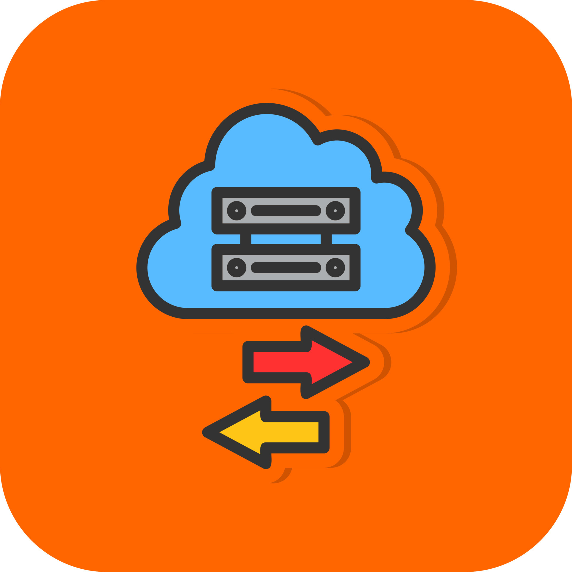 Data Transfer Vector Icon Design 20668190 Vector Art At Vecteezy