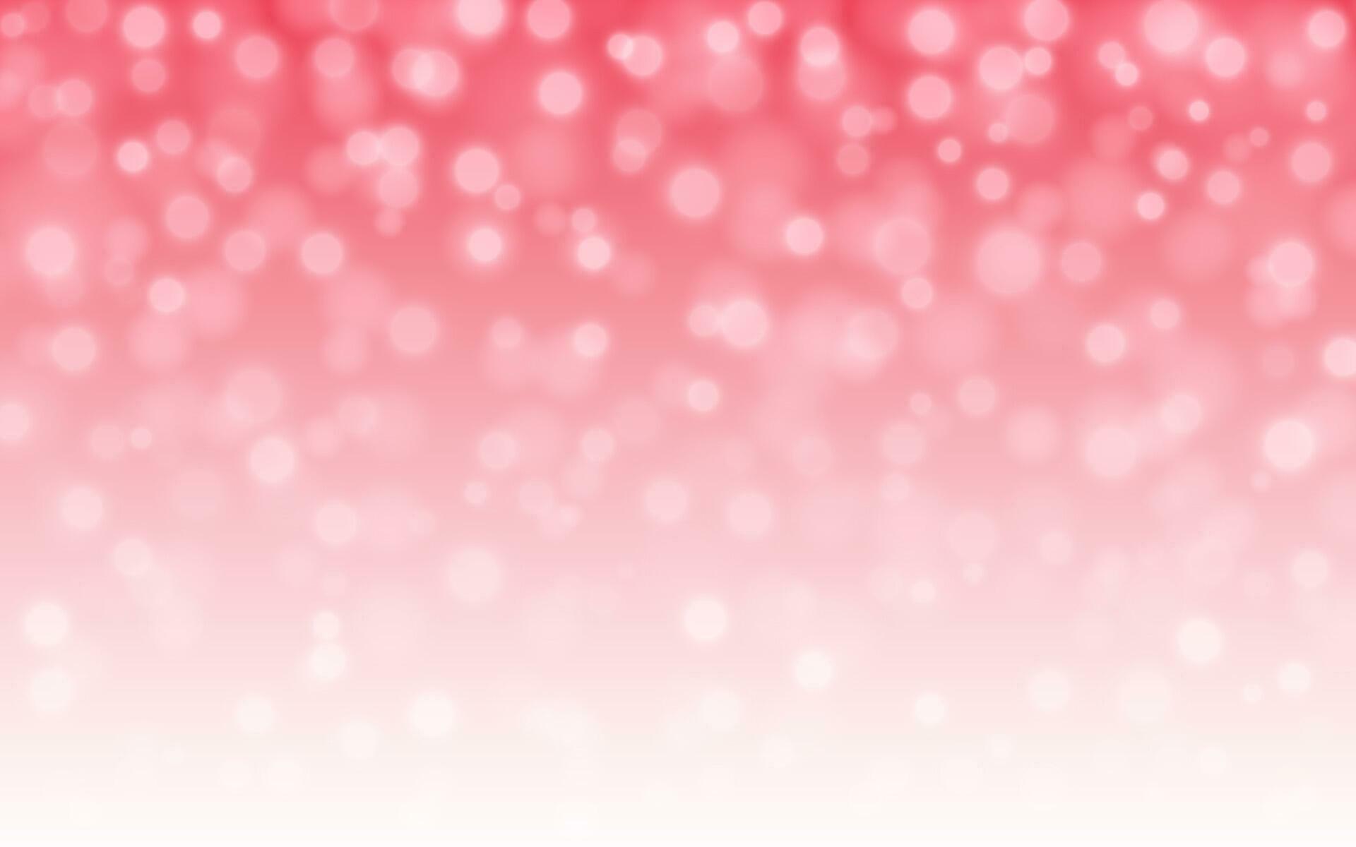 Pink Color Bokeh Soft Light Abstract Background Vector Eps 10 Illustration Bokeh Particles