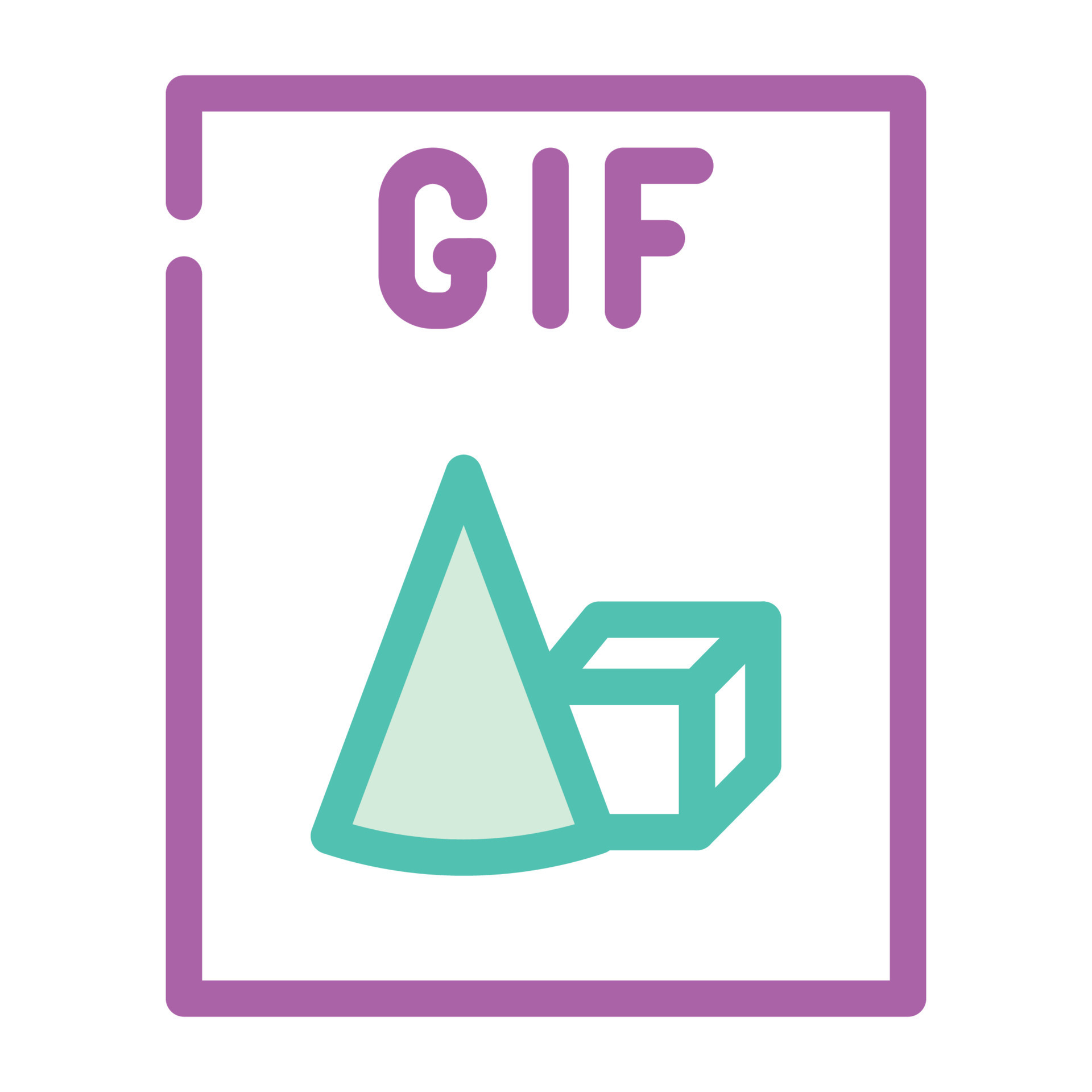 File Format Document Color Icon Vector Illustration 20669796 Vector