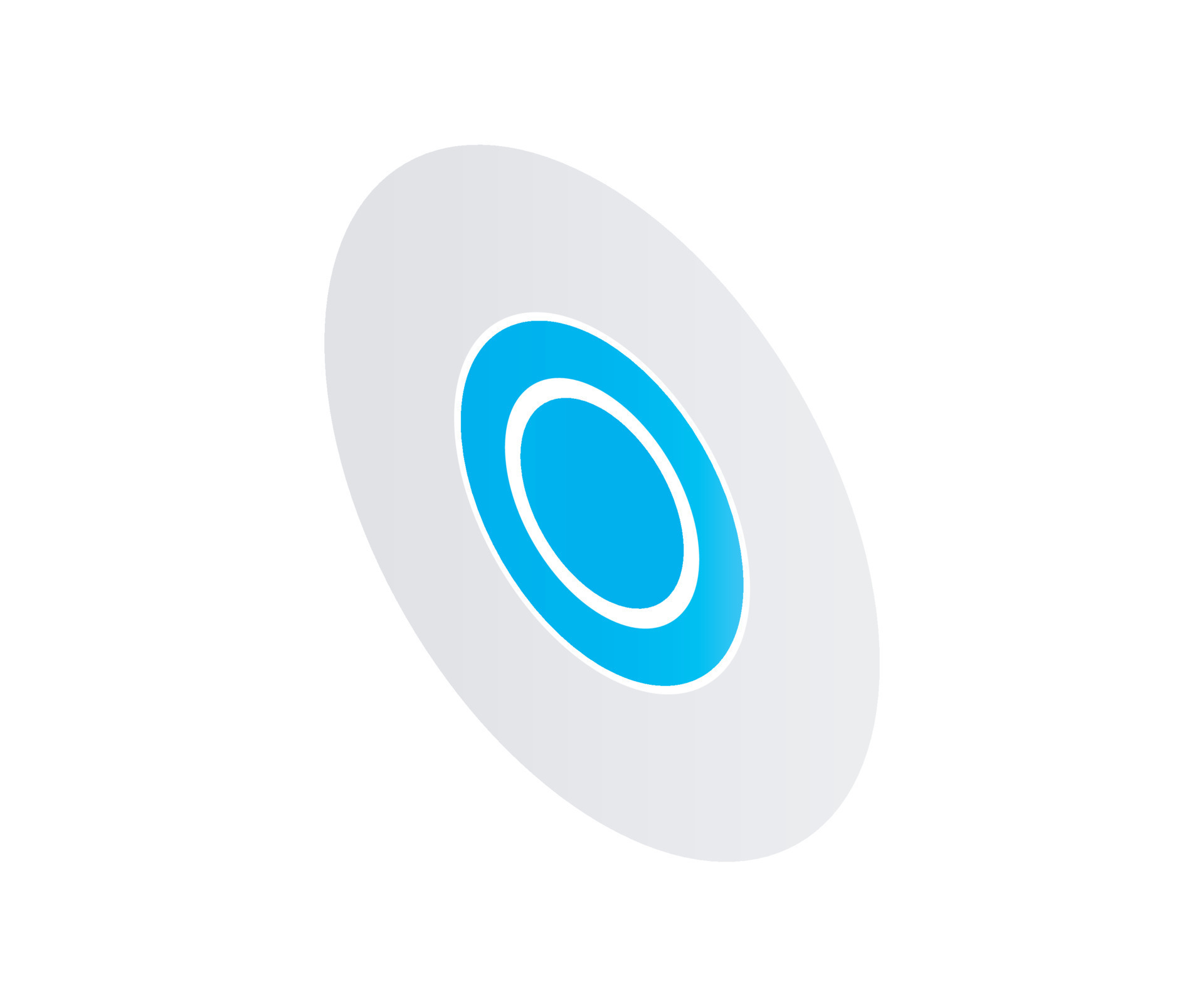 Isometric Style Icon Of Voice Recorder App Isolated On White Background