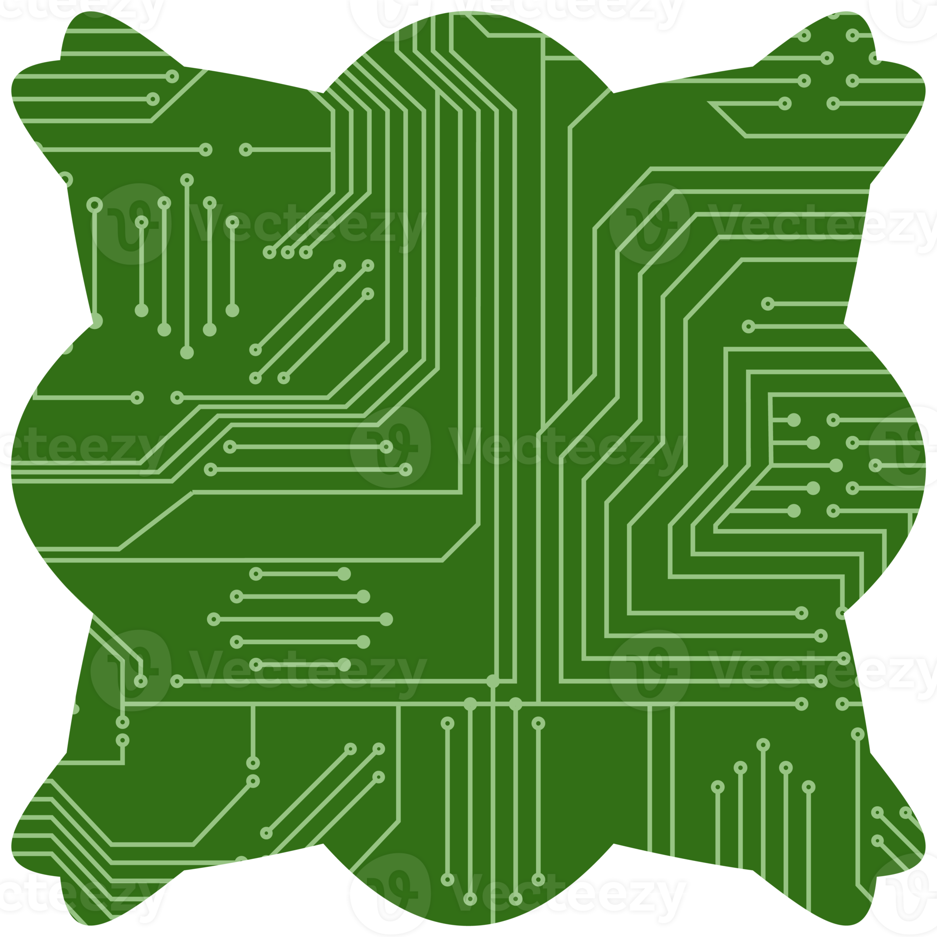 Printed Circuit Board Pcb Basic Shape 20672671 Png