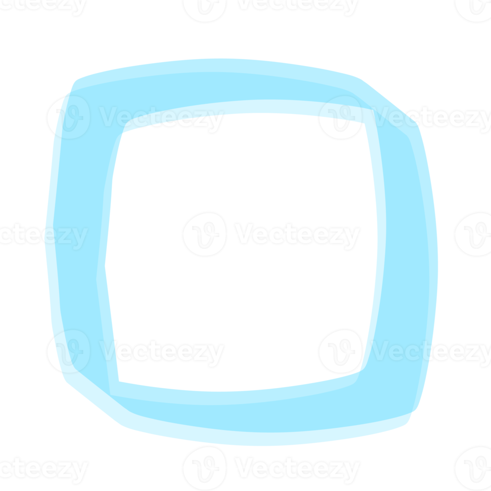 Basic Shape Figures Drawn Using Highlighter Marks 20672708 PNG