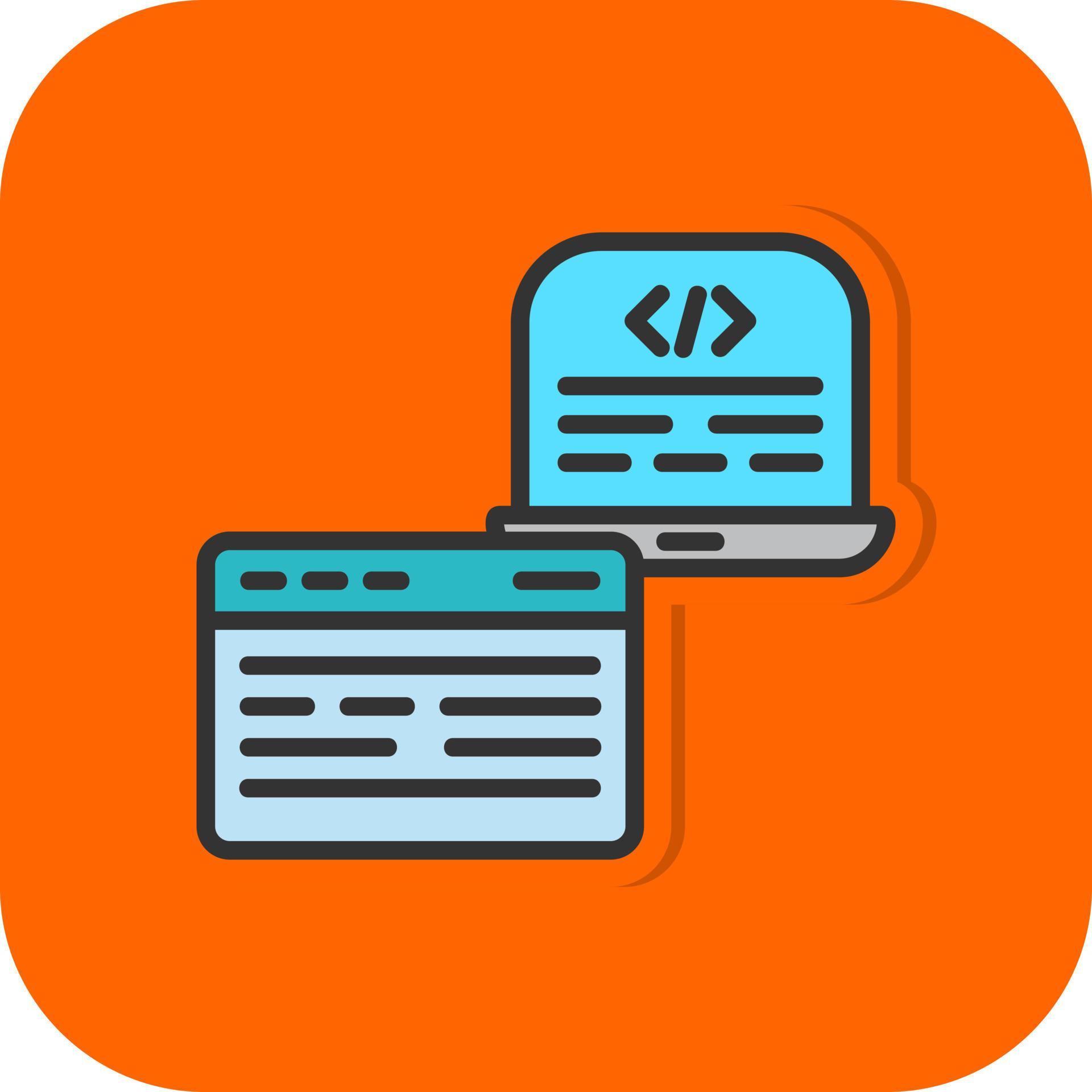 Frontend Development Vector Icon Design 20675924 Vector Art at Vecteezy