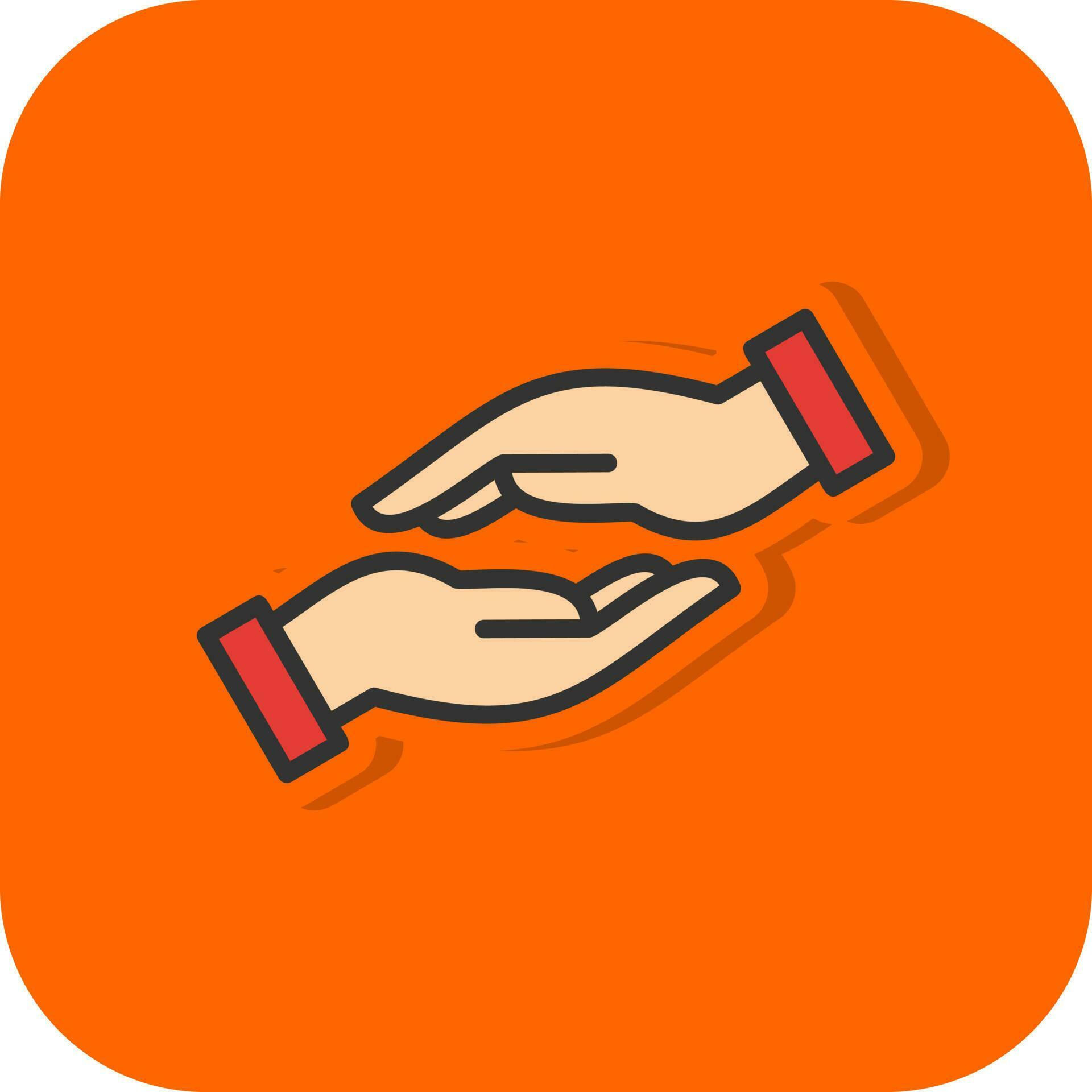 Helping Hand Vector Icon Design 20675963 Vector Art at Vecteezy