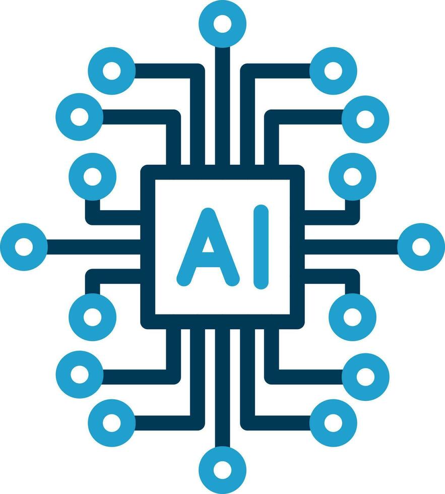 diseño de icono de vector de inteligencia artificial 20679018 Vector en ...