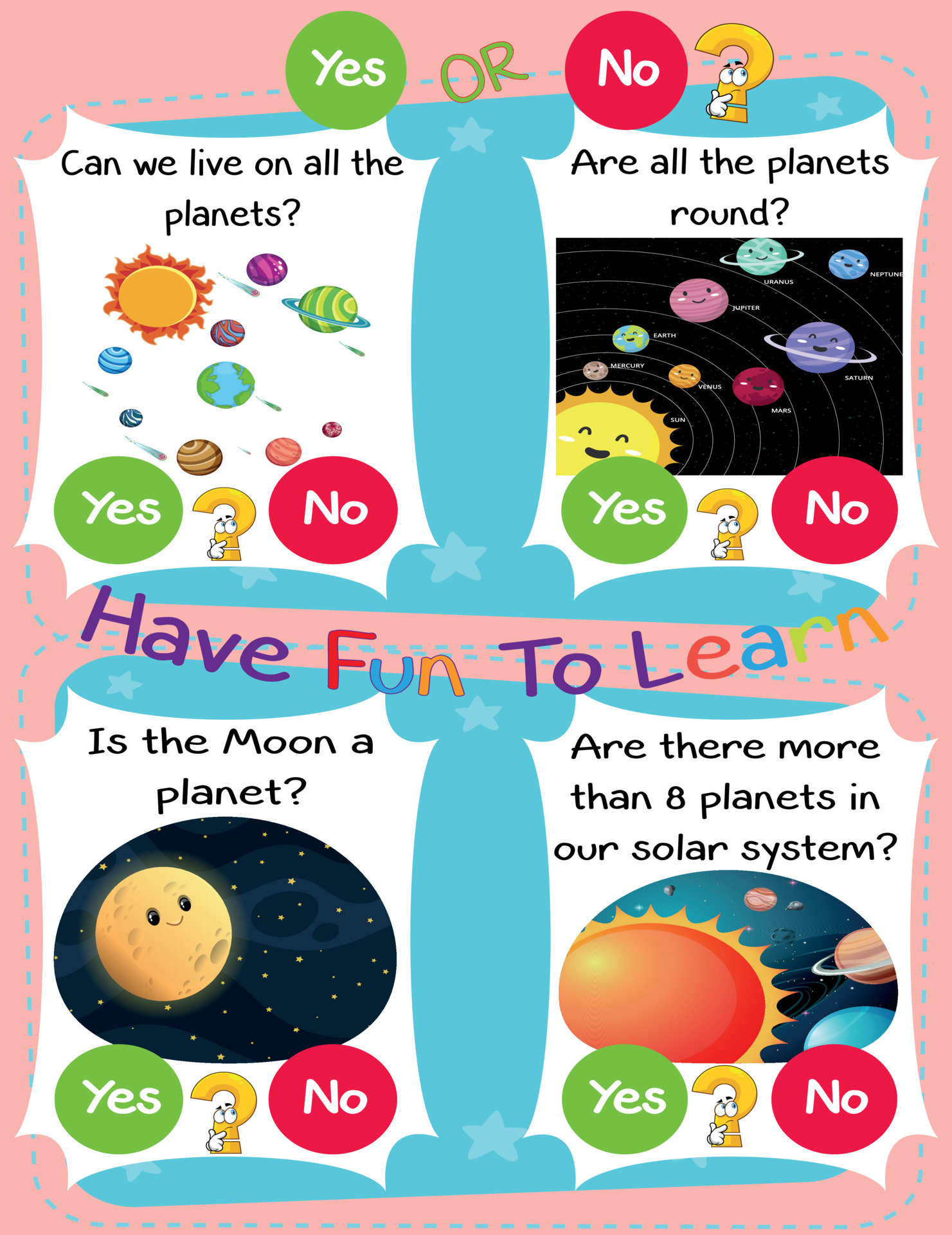 Worksheet for Logic Kids Task and Answer Questions It's a yes-or-no ...