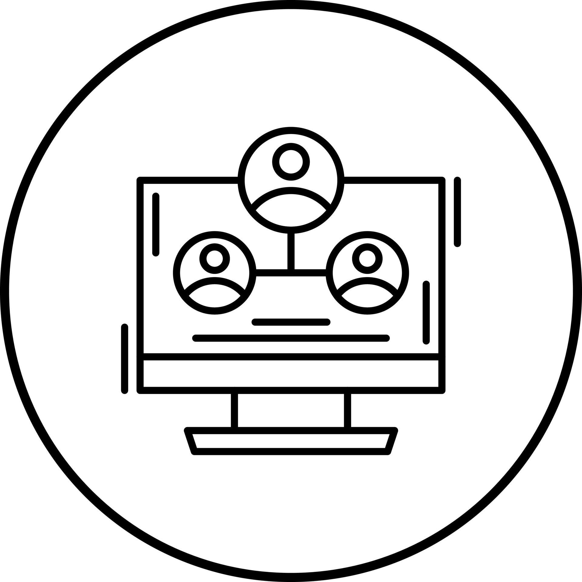 Hierarchy Structure Vector Icon 20684833 Vector Art At Vecteezy