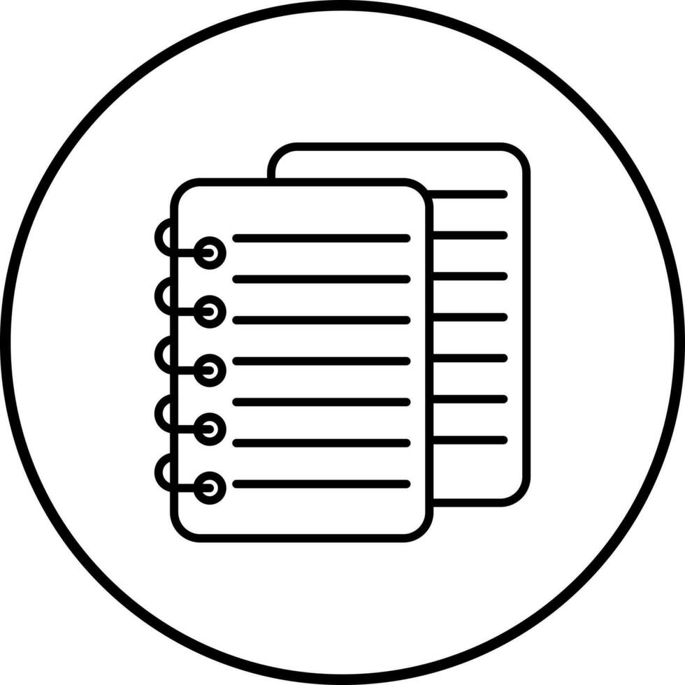 icono de vector de notas 20685179 Vector en Vecteezy