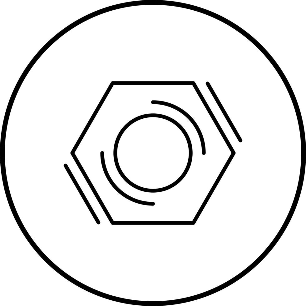 Nut Vector Icon 20686608 Vector Art At Vecteezy