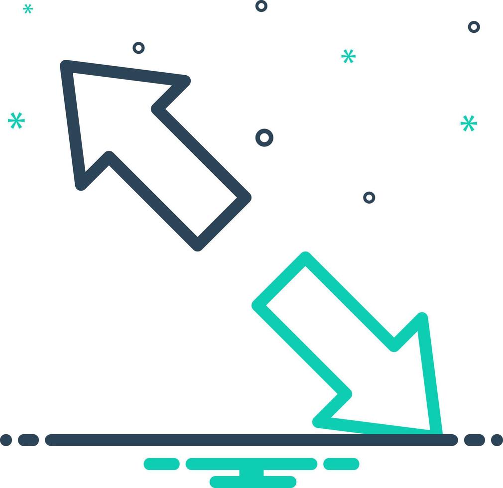 mix icon for extend 20688943 Vector Art at Vecteezy