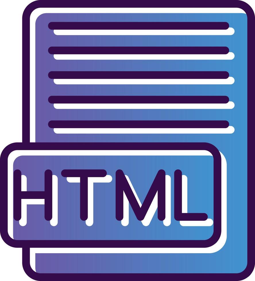 Html Vector Icon Design 20689968 Vector Art at Vecteezy