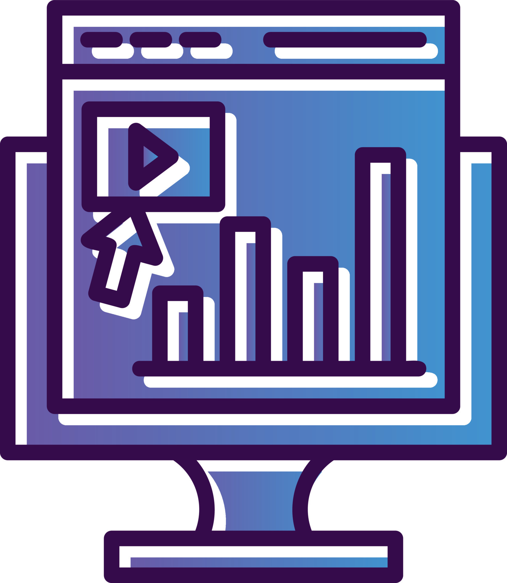 Clickstream Analysis Vector Icon Design 20691456 Vector Art At Vecteezy