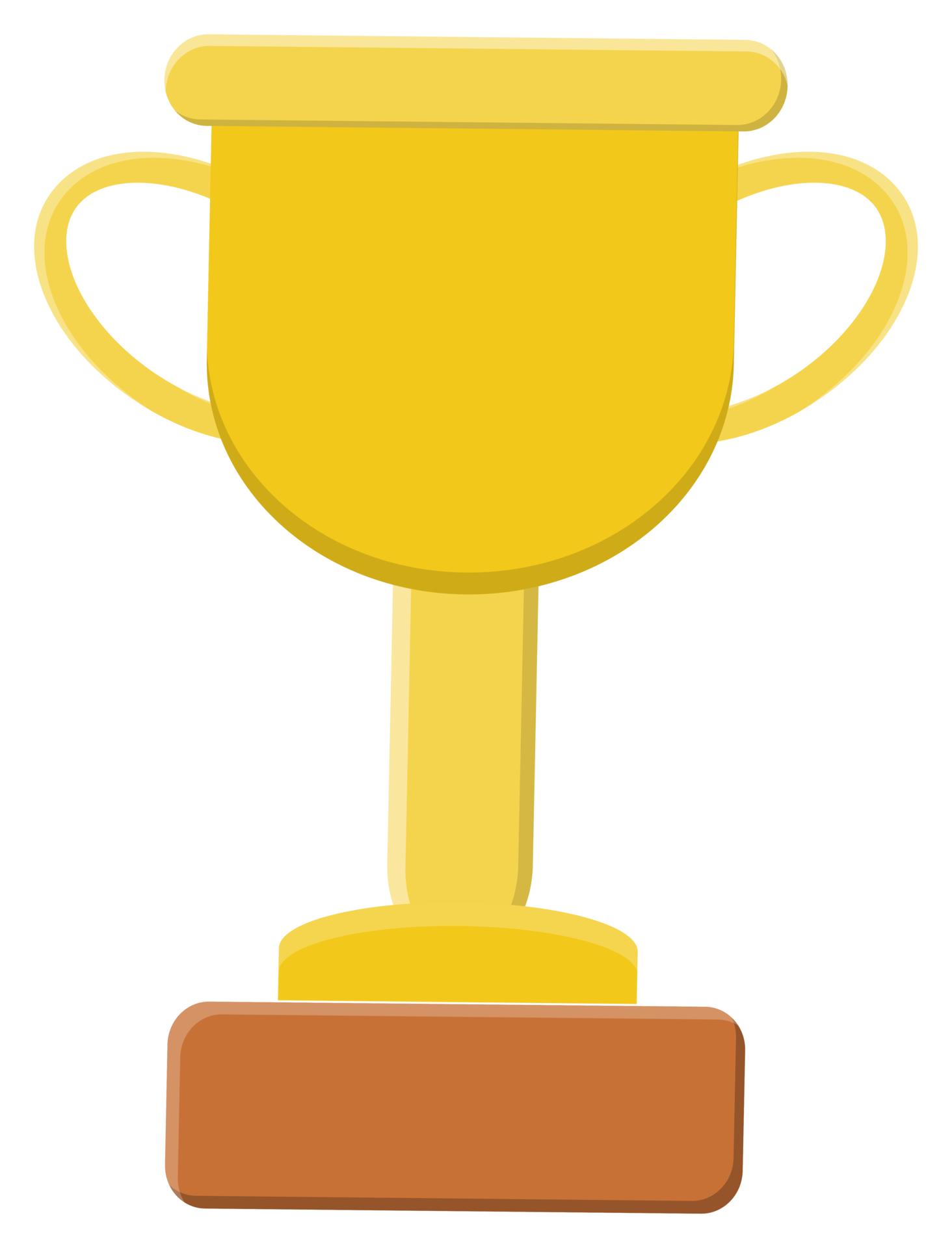 isolated trophy sticker 20693371 PNG isolated trophy sticker 20693371 PNG