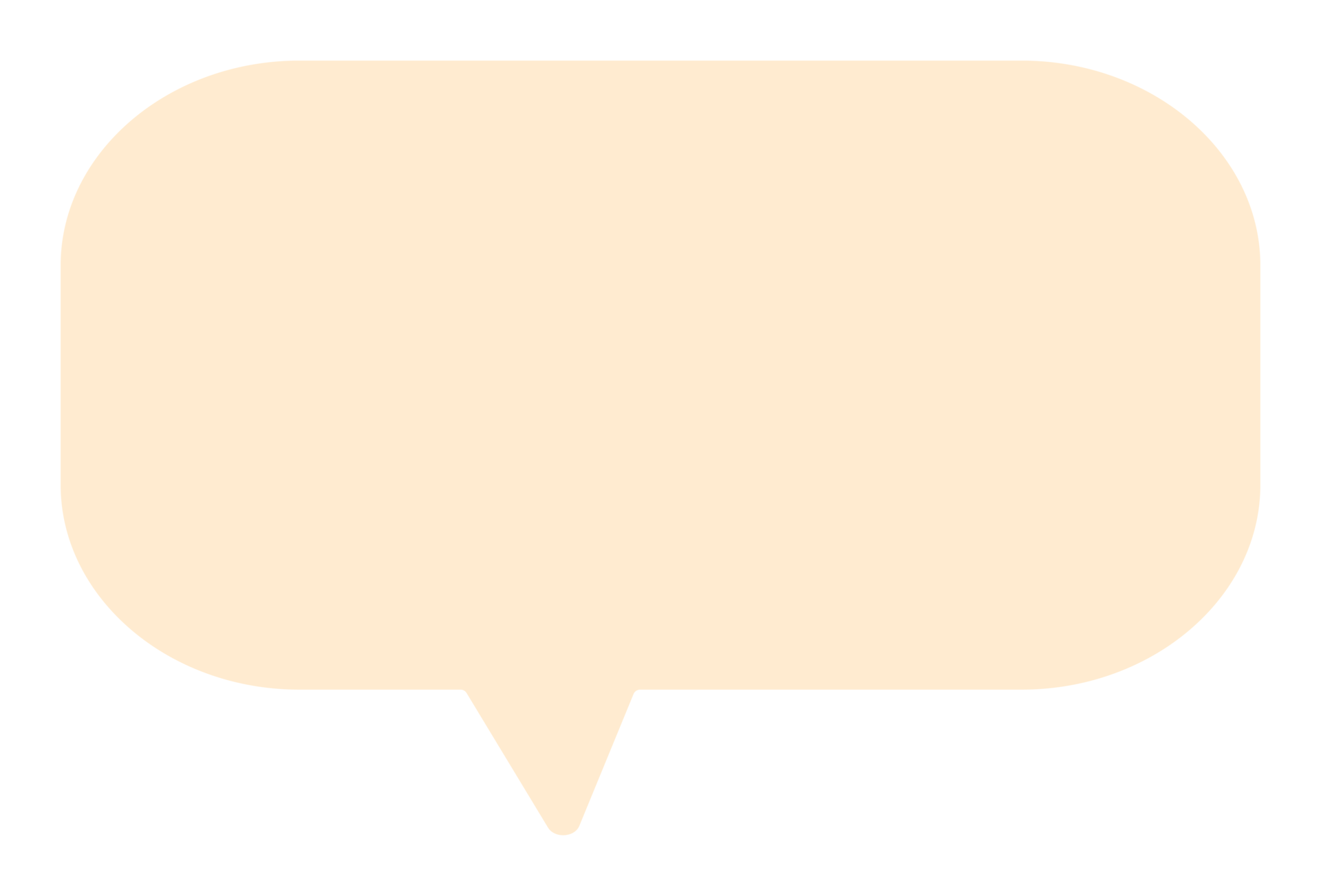Pastel Speech Bubble Text Box Chat Bubble Think Bubble Decoration