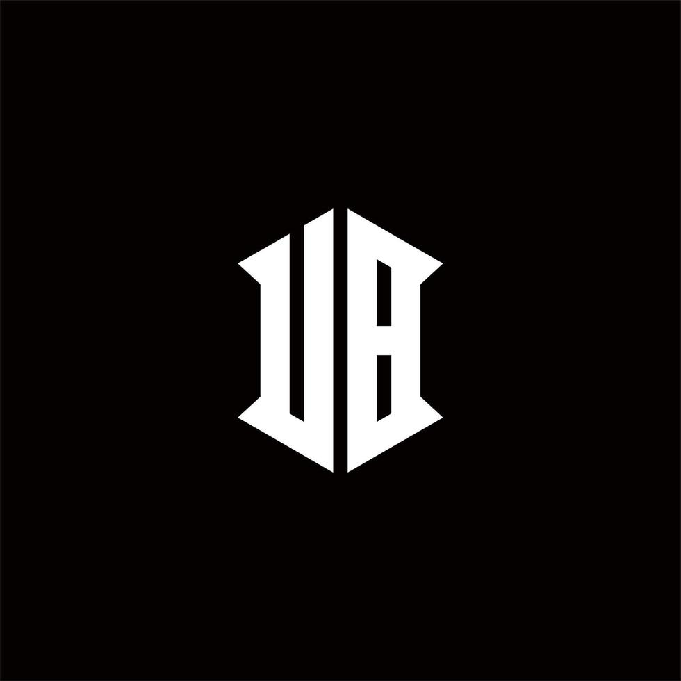 UB Logo monogram with shield shape designs template 20696747 Vector Art ... UB Logo monogram with shield shape designs template 20696747 Vector Art ...