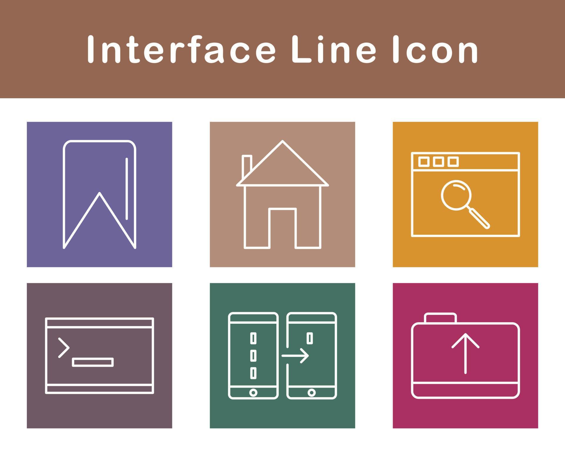 Interface Vector Icon Set 20699279 Vector Art at Vecteezy
