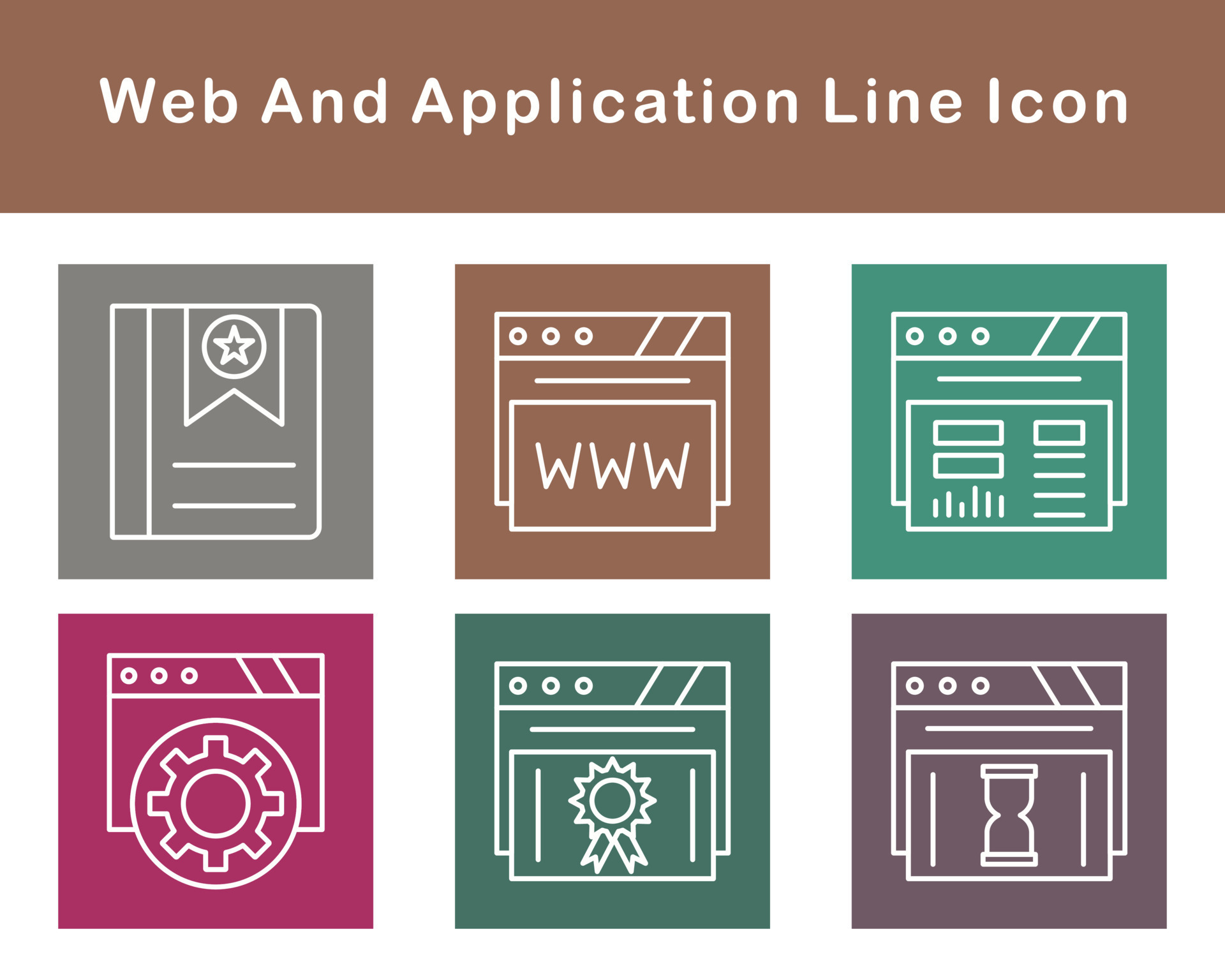 Web And Application Vector Icon Set 20699355 Vector Art At Vecteezy