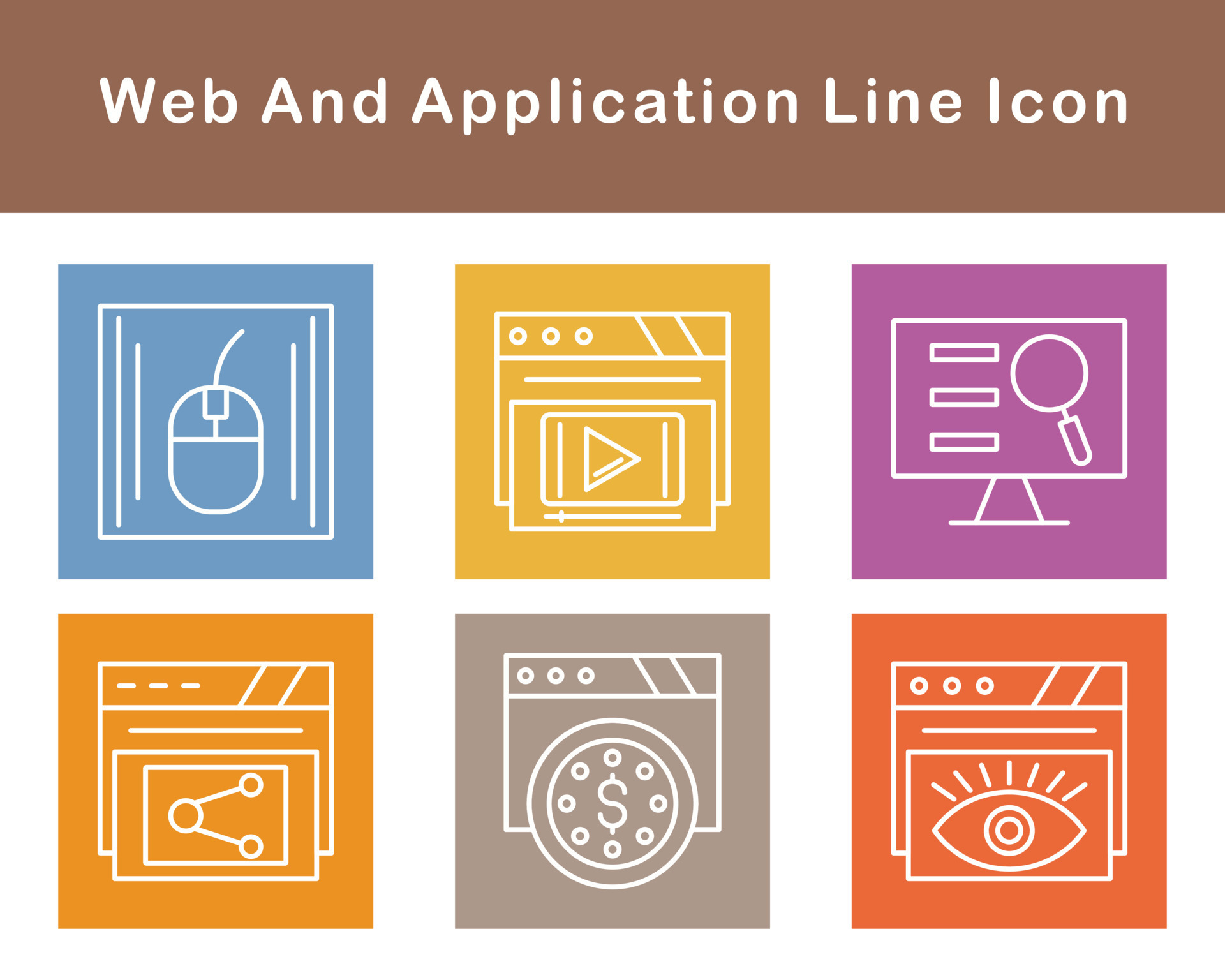 Web And Application Vector Icon Set 20699435 Vector Art At Vecteezy