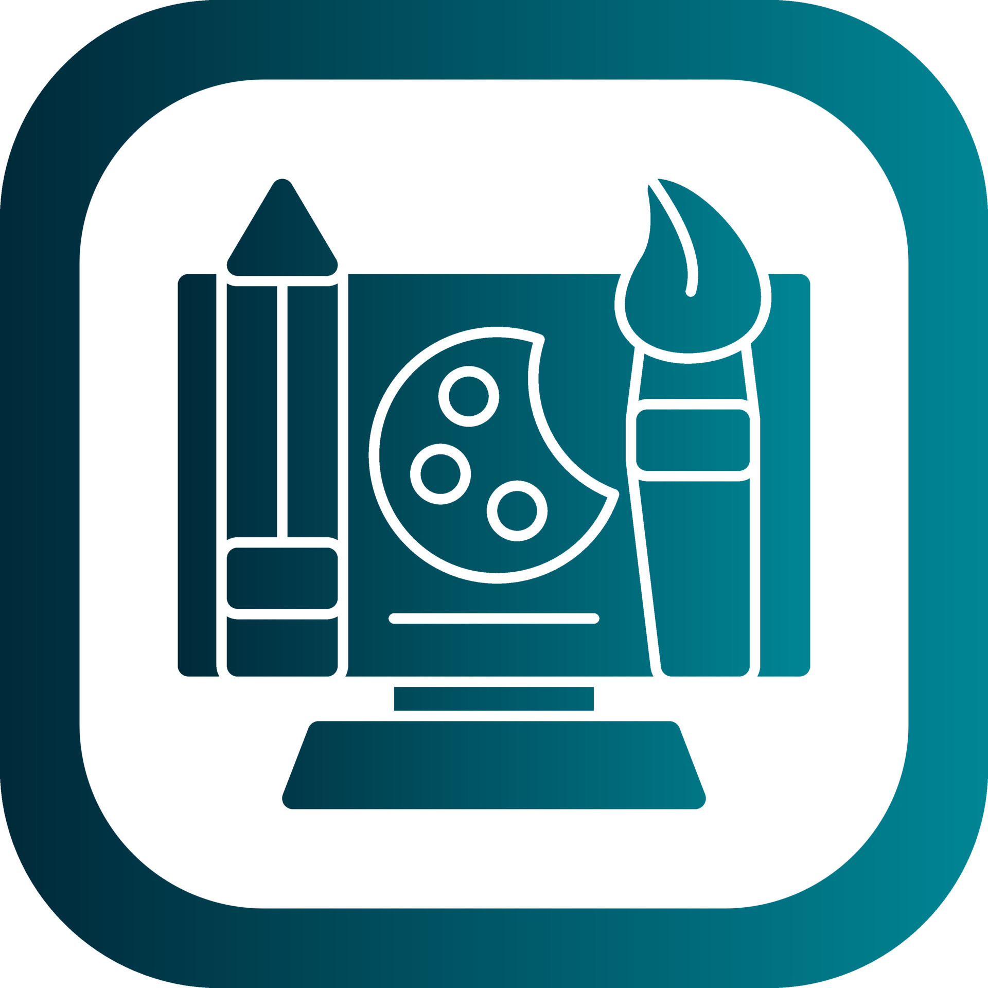 Digital Art Vector Icon Design 20701817 Vector Art at Vecteezy