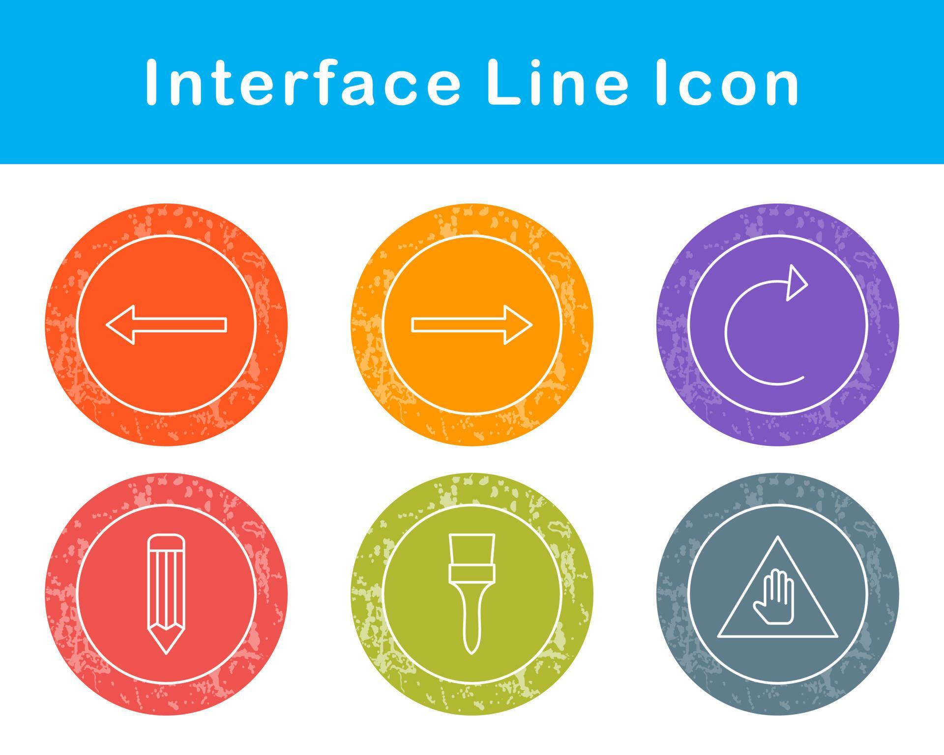 Interface Vector Icon Set 20705293 Vector Art at Vecteezy