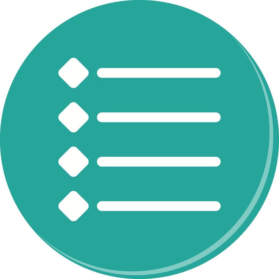 Unique Bulleted list Vector Icon 20706781 Vector Art at Vecteezy Unique Bulleted list Vector Icon 20706781 Vector Art at Vecteezy