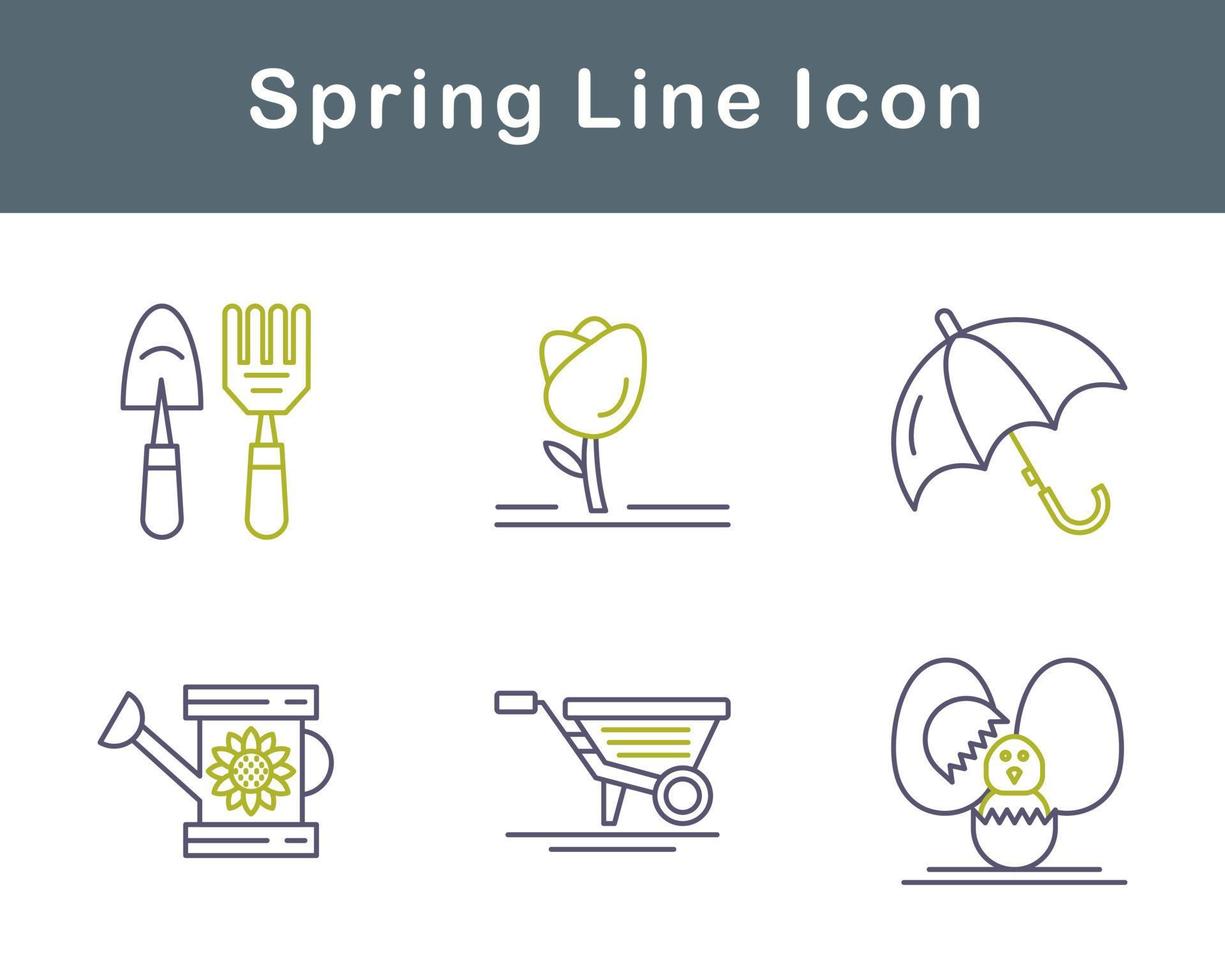Spring Vector Icon Set 20708118 Vector Art at Vecteezy