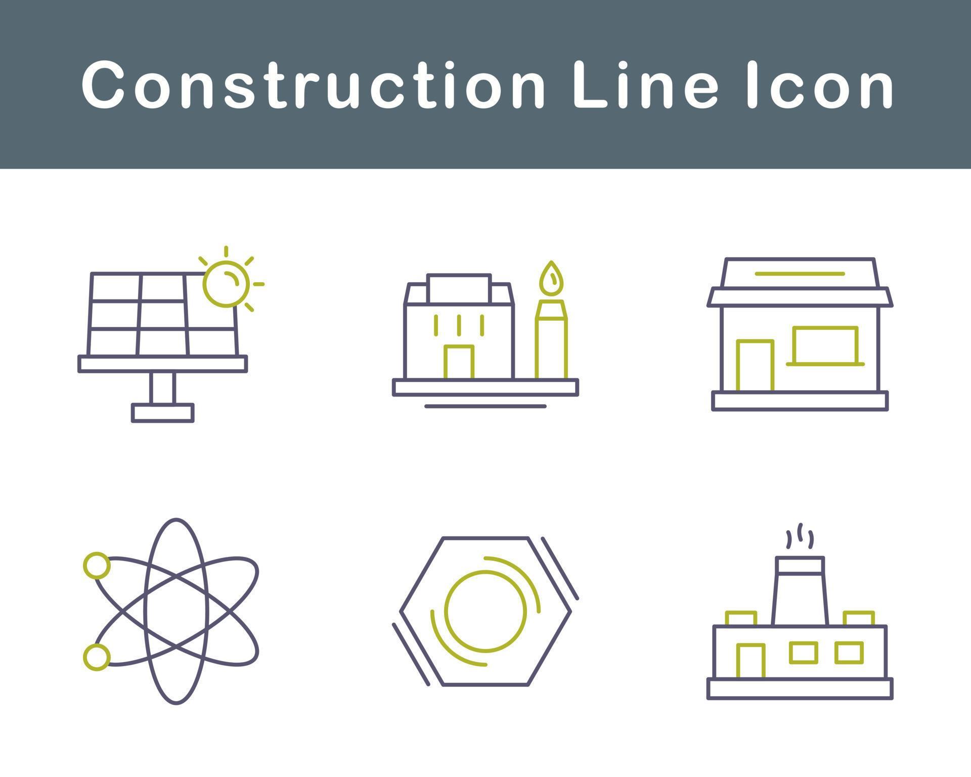 Construction Vector Icon Set 20708337 Vector Art at Vecteezy
