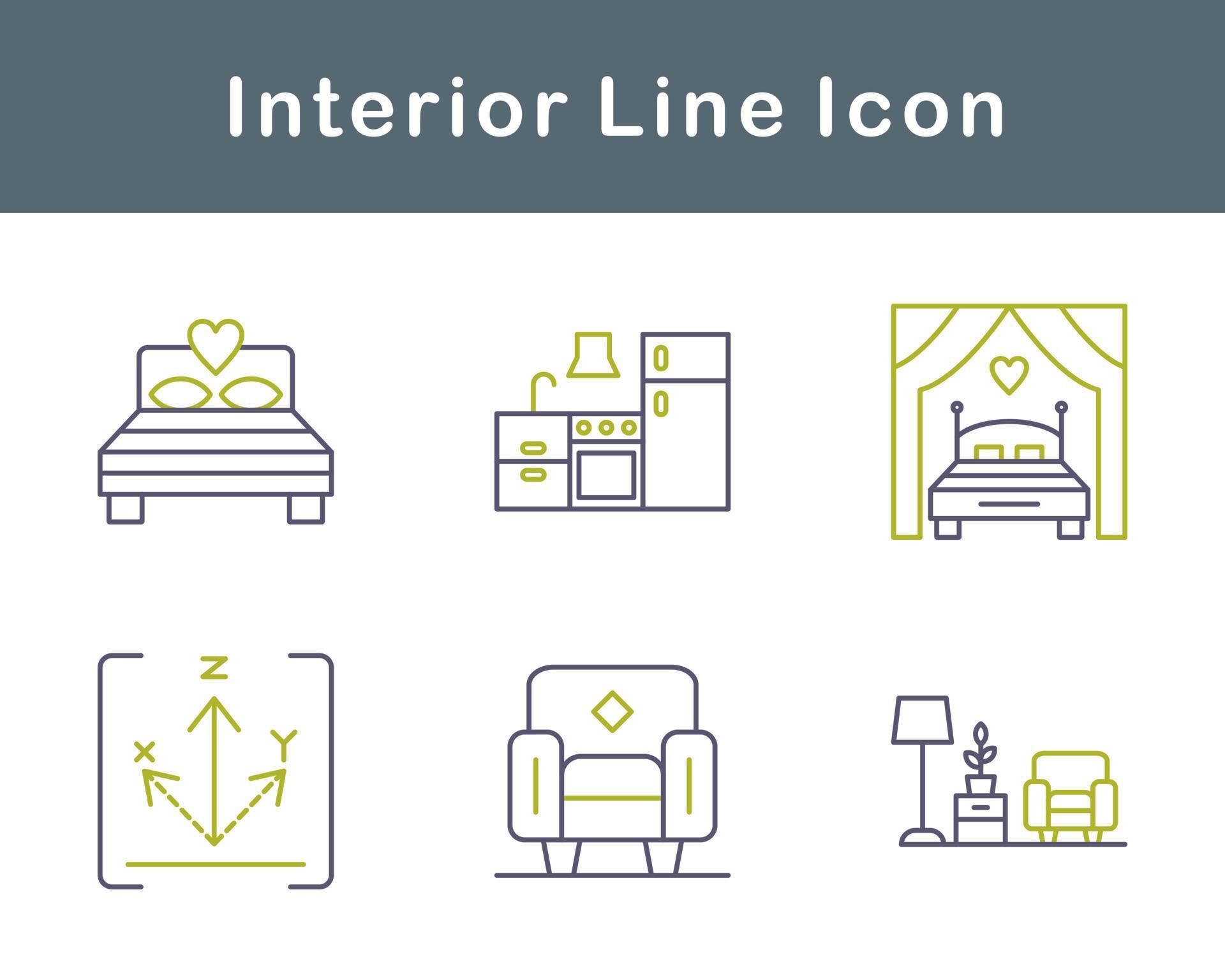 Interior Vector Icon Set 20708358 Vector Art at Vecteezy
