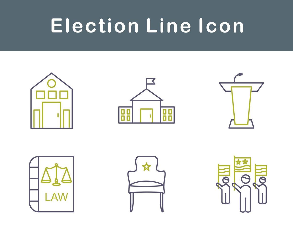 Election Vector Icon Set 20708651 Vector Art at Vecteezy