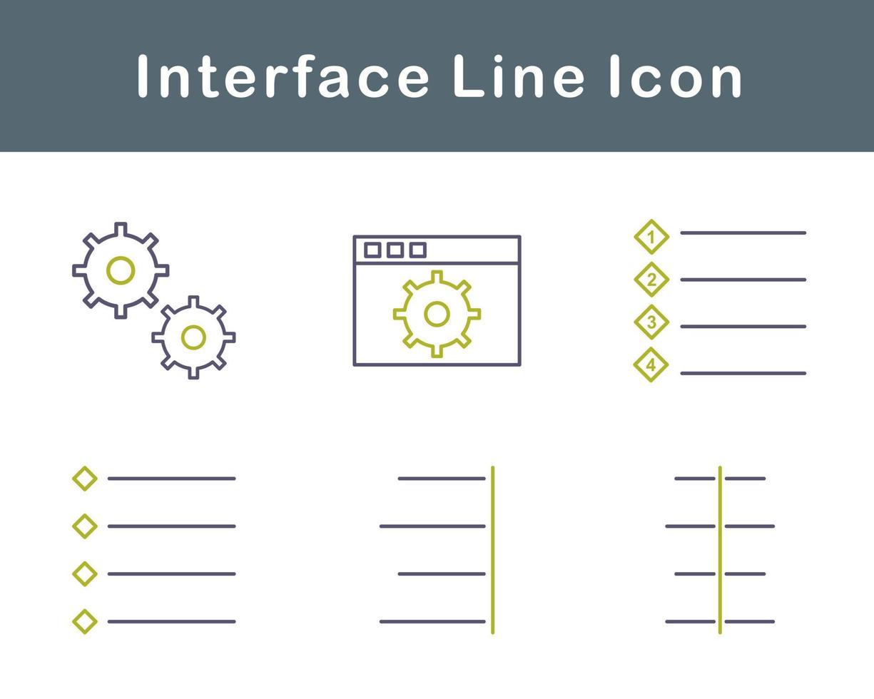 Interface Vector Icon Set 20709083 Vector Art at Vecteezy